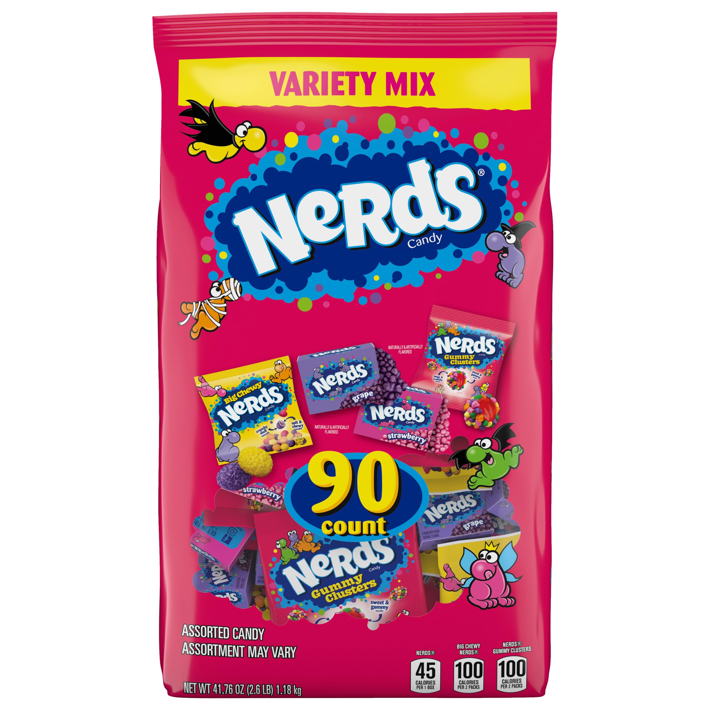 Snapklik.com : Nerds Assorted Halloween Trick Or Treat Candy Mix
