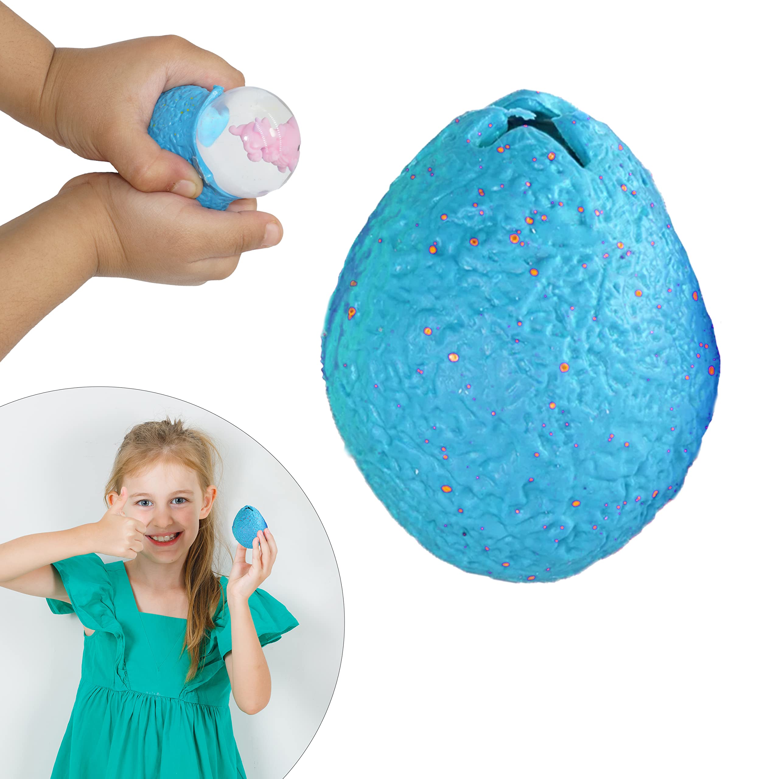 Stress Relief Goodie Bag 60 Pcs Inspirational Stress Balls Bulk