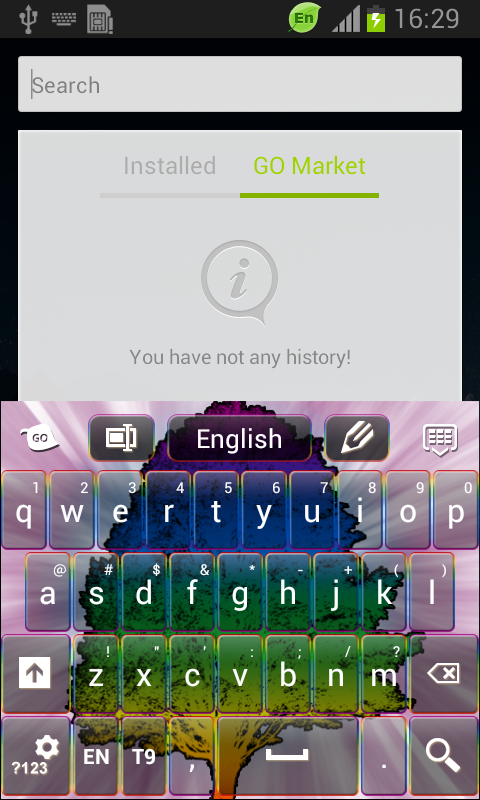 Colorful Tree Keyboard - App on Amazon Appstore