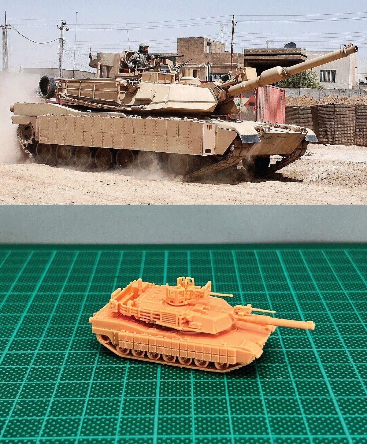 Amazon | 1/144 USA M1A2 TUSK-I Main Battle Tank (fine detail) Resin Kit | プラモデル 通販