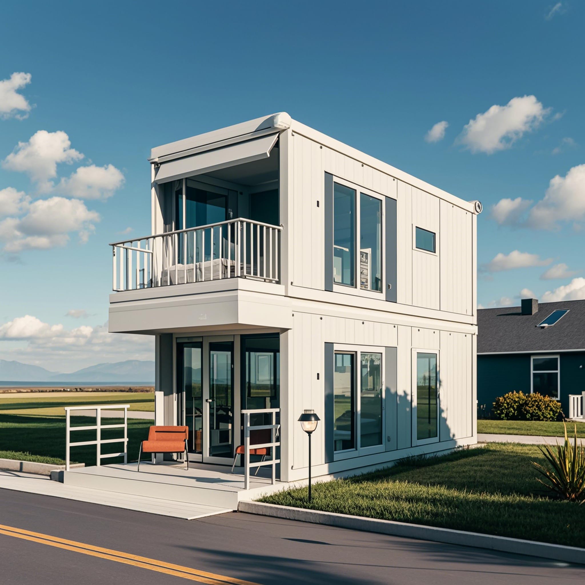 Amazon.com: Prefab Tiny Homes Double Story House with Bathroom and ...