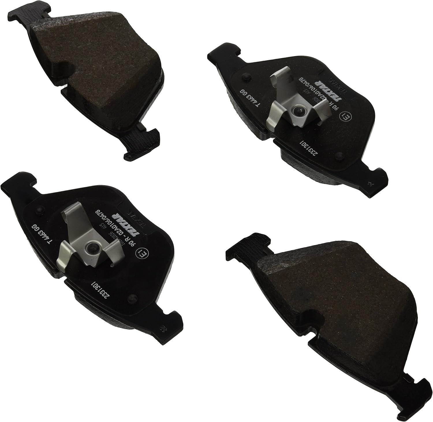 TEXTAR Original brake pad set for front axle 2331301 : Amazon.com.be ...