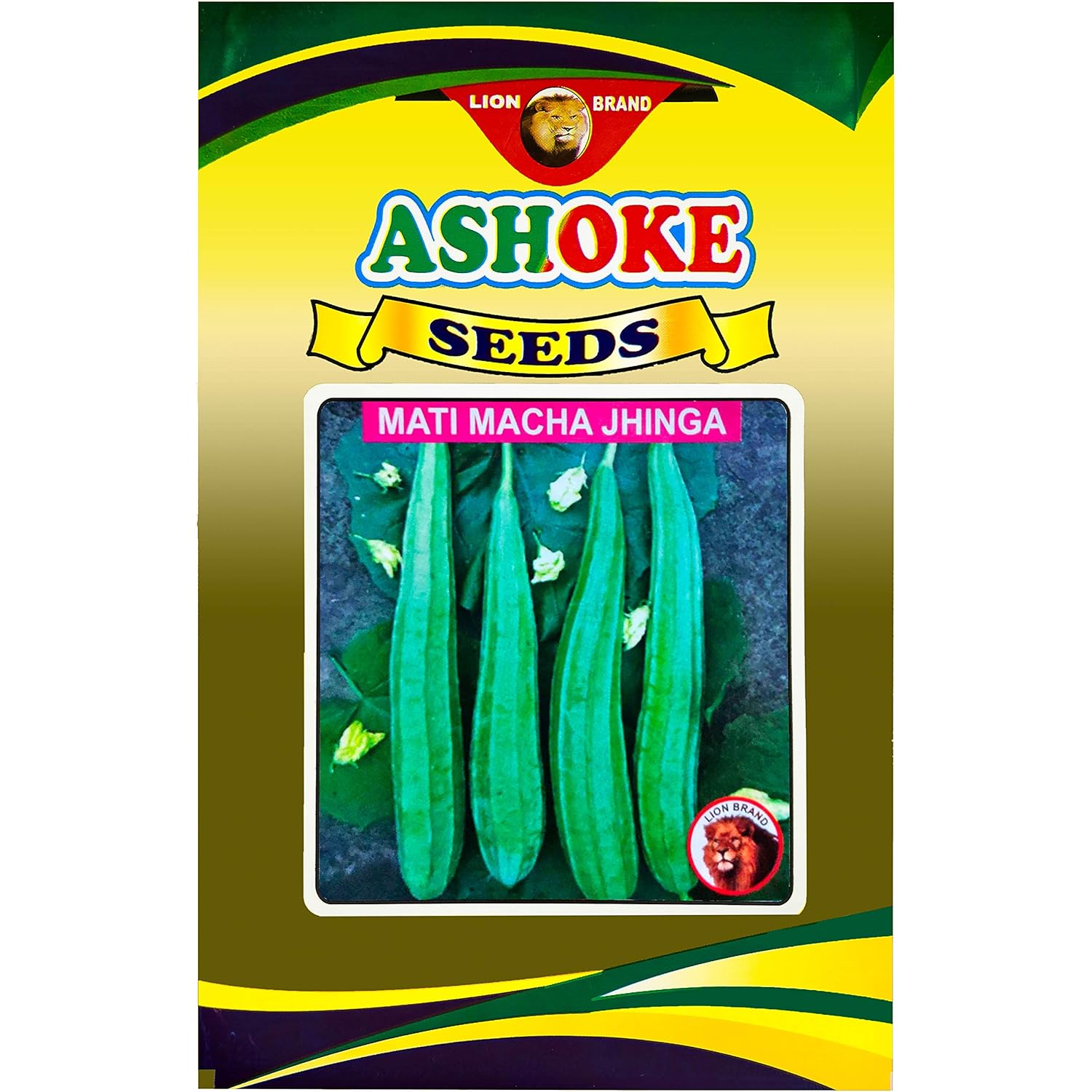 Ashoke Seeds Ridge Gourd Seeds - Mati Macha Jhinge/Turee Seeds (Pack of ...