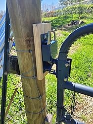Amazon.com: MustGood Heavy Duty Farm Gate Latch 2 Way Gate Latch ...