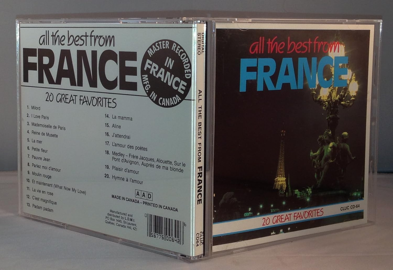 Amazon.com: Best Music From Around the World: France: CDs & Vinyl