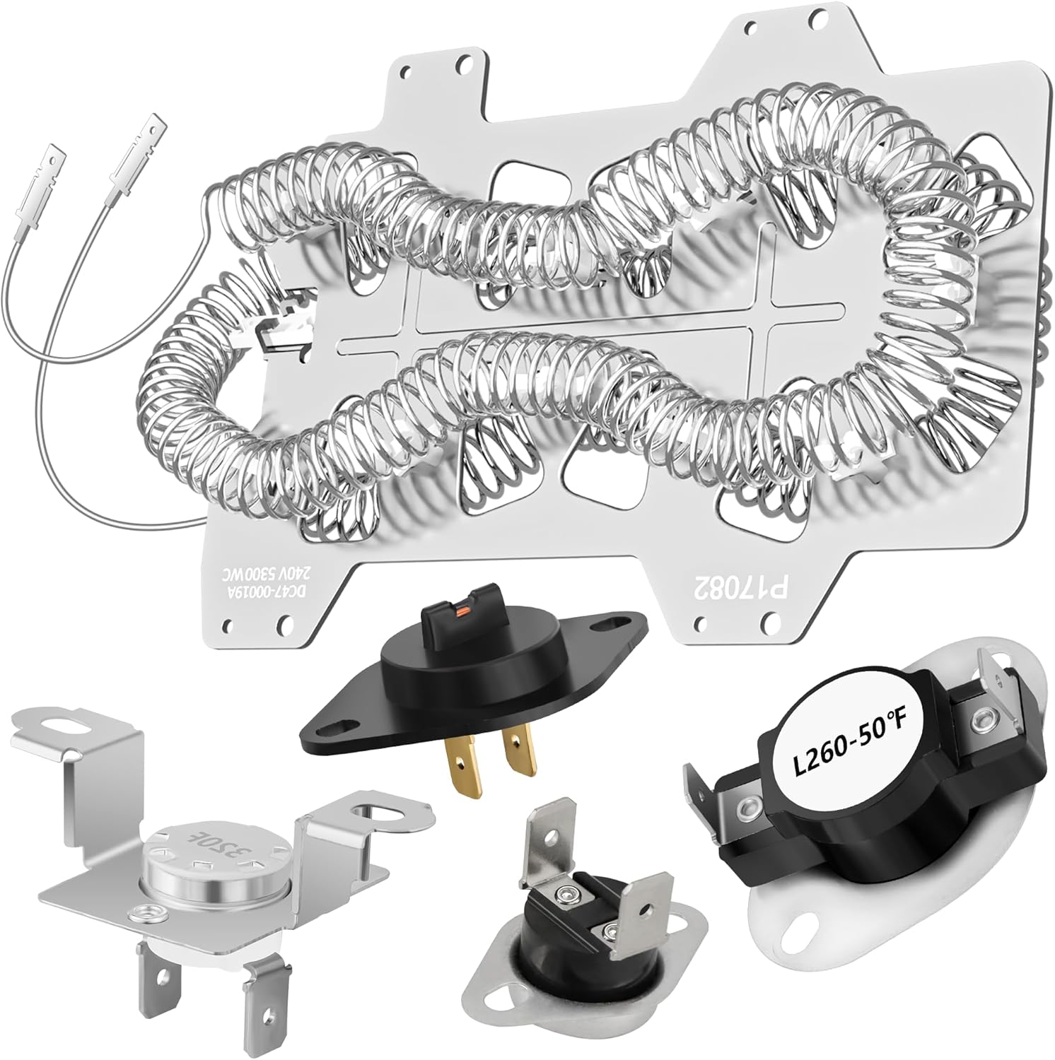 Amazon.com: 【Upgraded】DC47-00019A Dryer Heating Element for Samsung ...