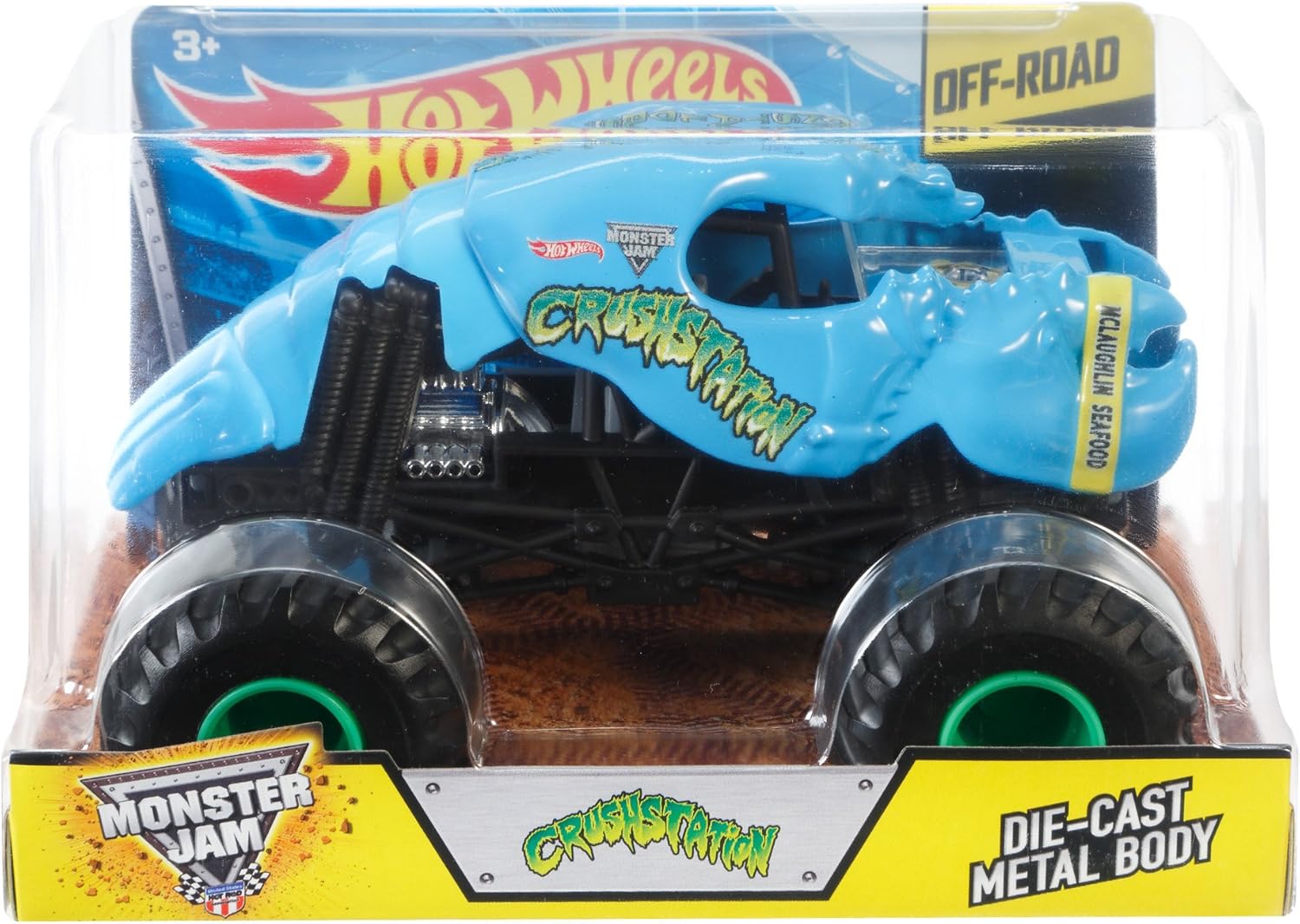 Amazon.com: Hot Wheels Monster Jam Tasmanian Devil Vehicle (1:24 Scale ...