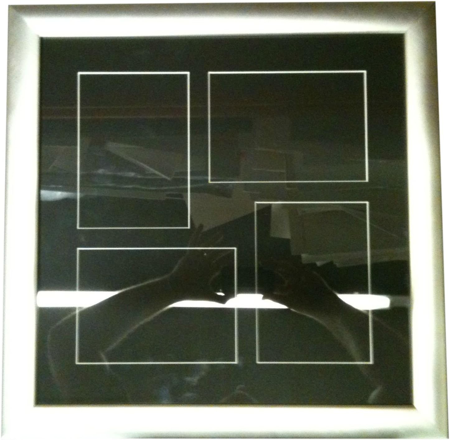 Amazon.com: Framing Madness New Multi Aperture Photo Frame Fits 4 7X5 ...