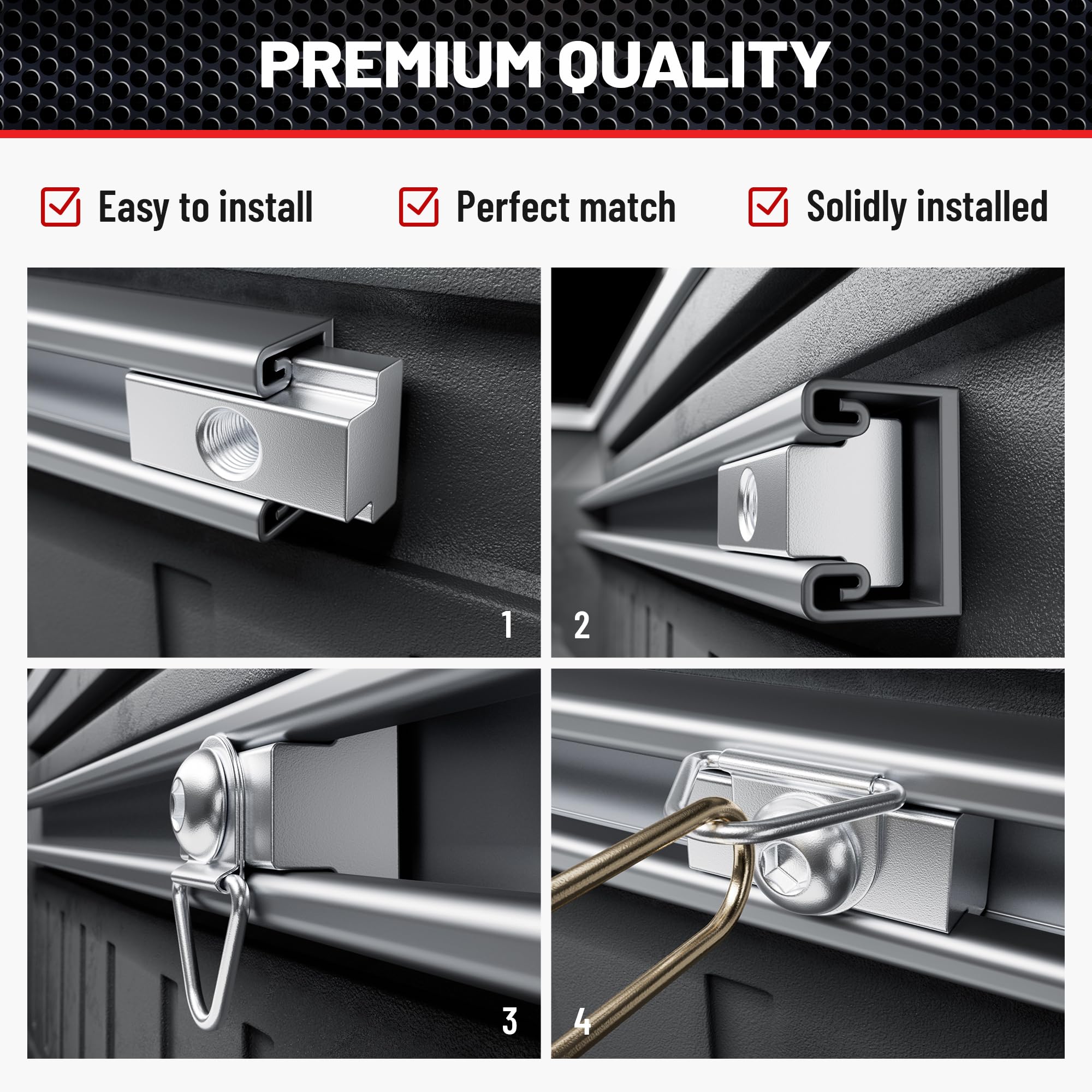 Snapklik.com : RED WOLF 3/8"-16 Thread T-Slot Nut Tie Down V-Ring ...