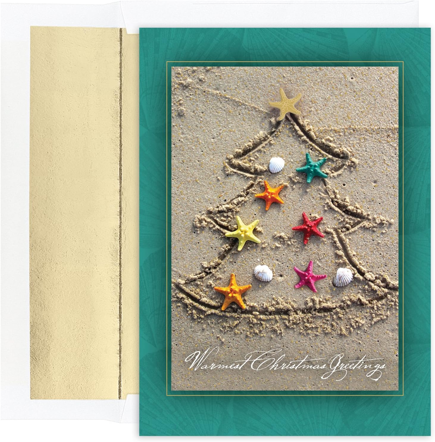 Amazon.com: Stonehouse Collection Beach Christmas Card Variety Pack ...