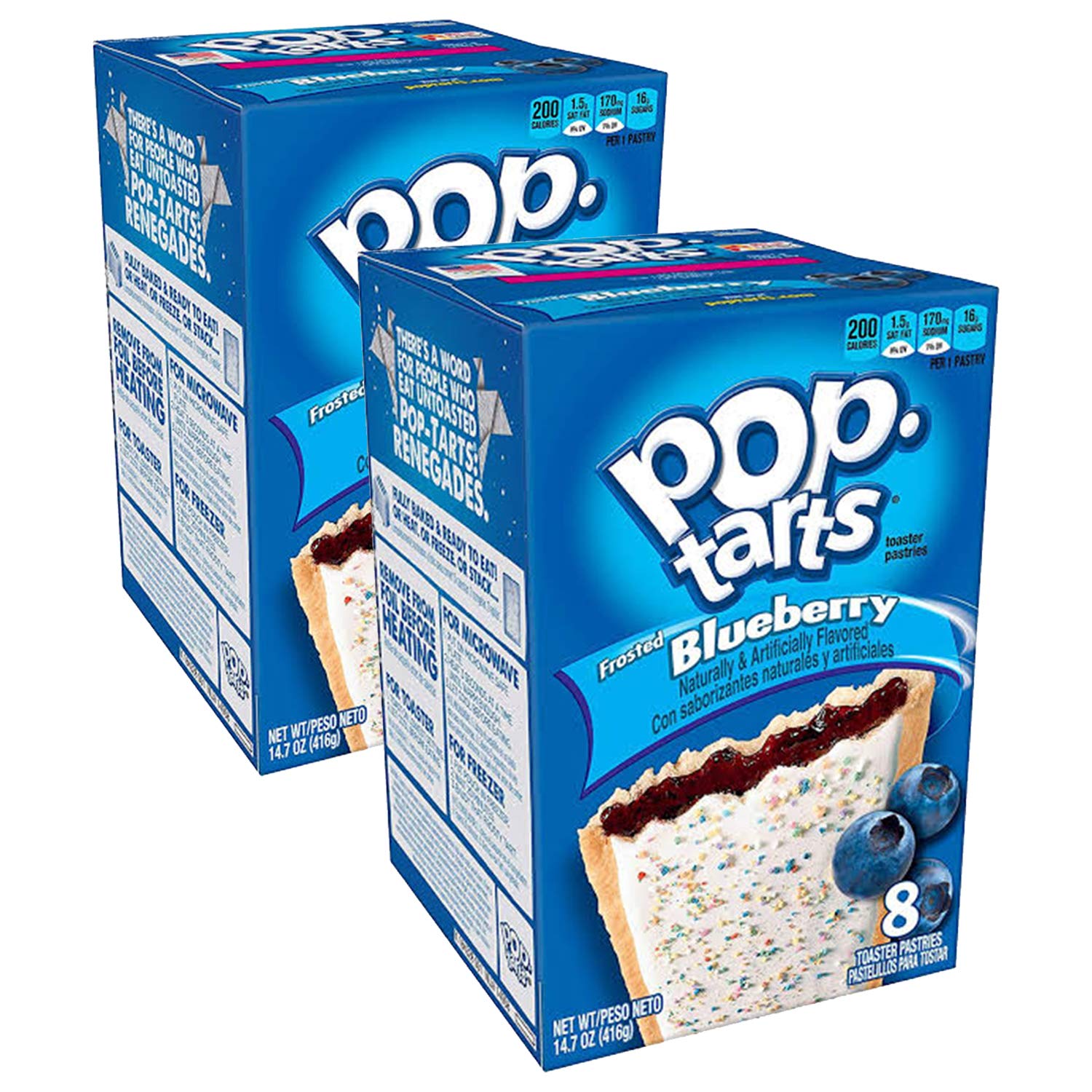 Pop Tarts Frosted Blueberry