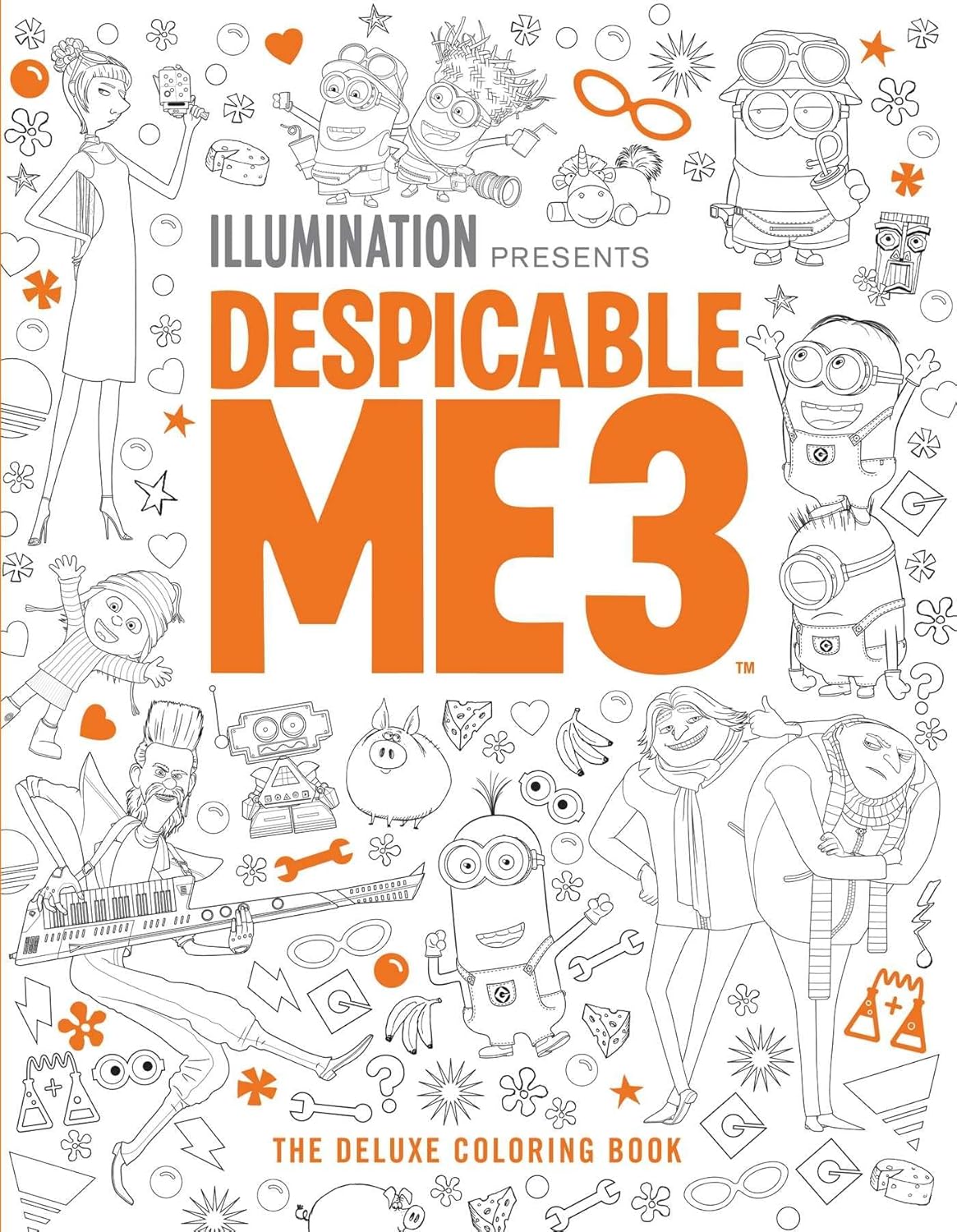 Despicable Me 3: The Deluxe Coloring Book: Insight Editions ...