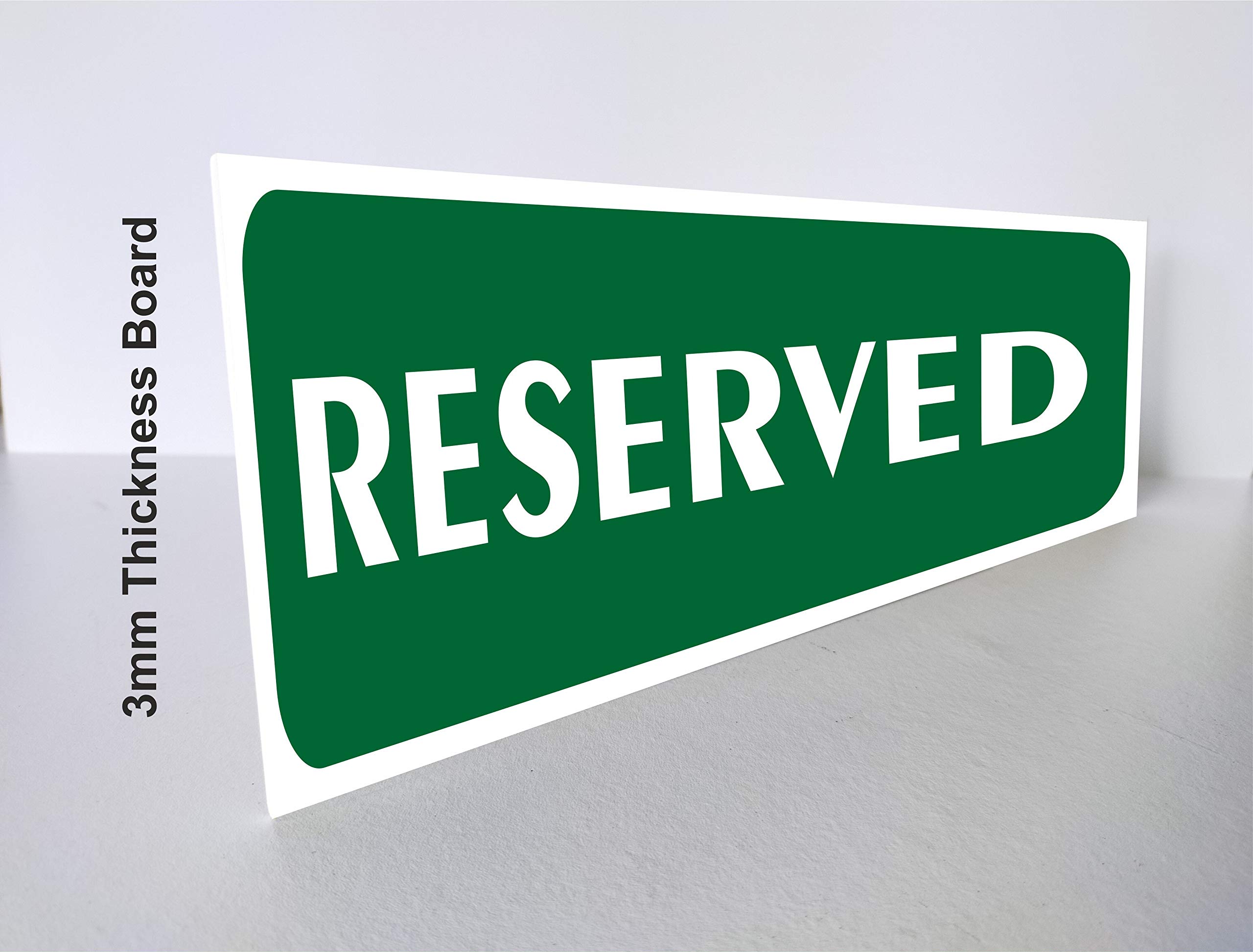 Buy SIGN EVER Reserved Sign Board Office Bank Restaurant Hotel Mall ...