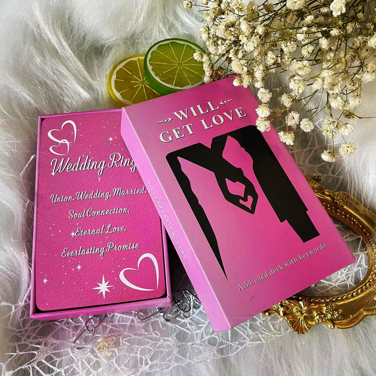 Snapklik.com : Sishui Twin Flame Oracle Cards Set, Love Oracle Cards ...