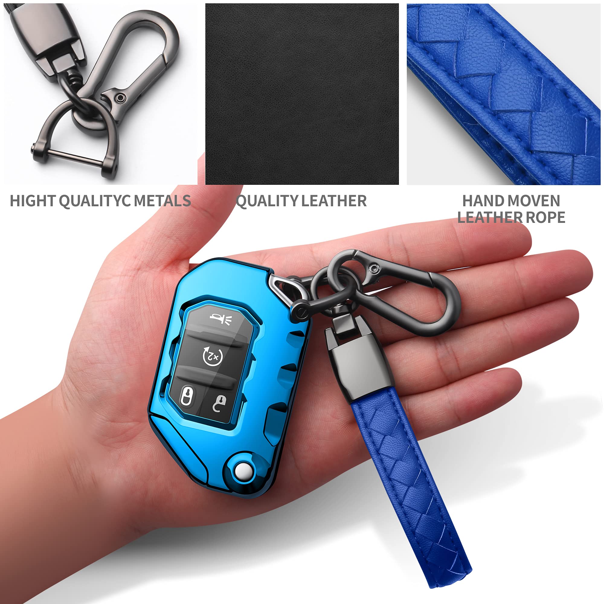 Jeep Wrangler Key Fob Cover TPU Key Fob Cover For Jeep Wrangler JL ...