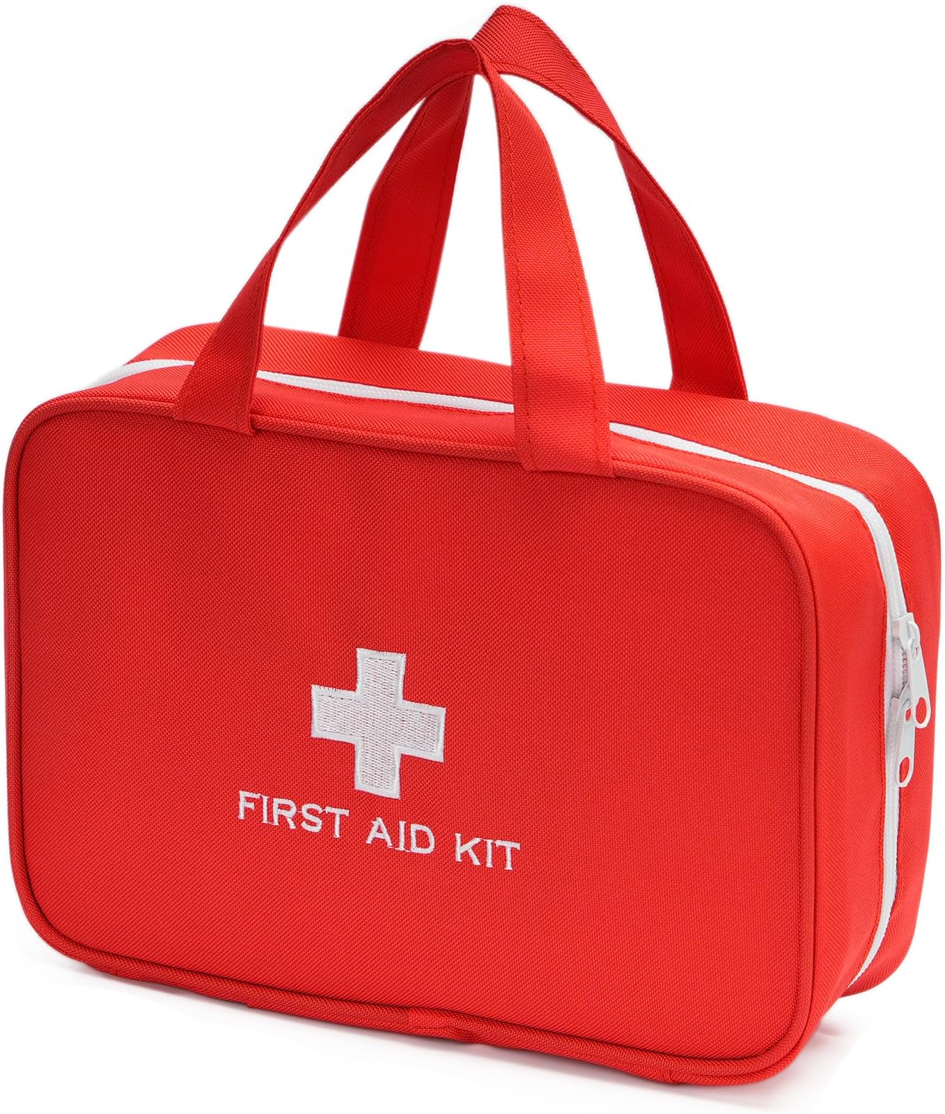 Amazon.com: Ellsang Red Medical Supplies Organizer Bag, Empty First Aid ...
