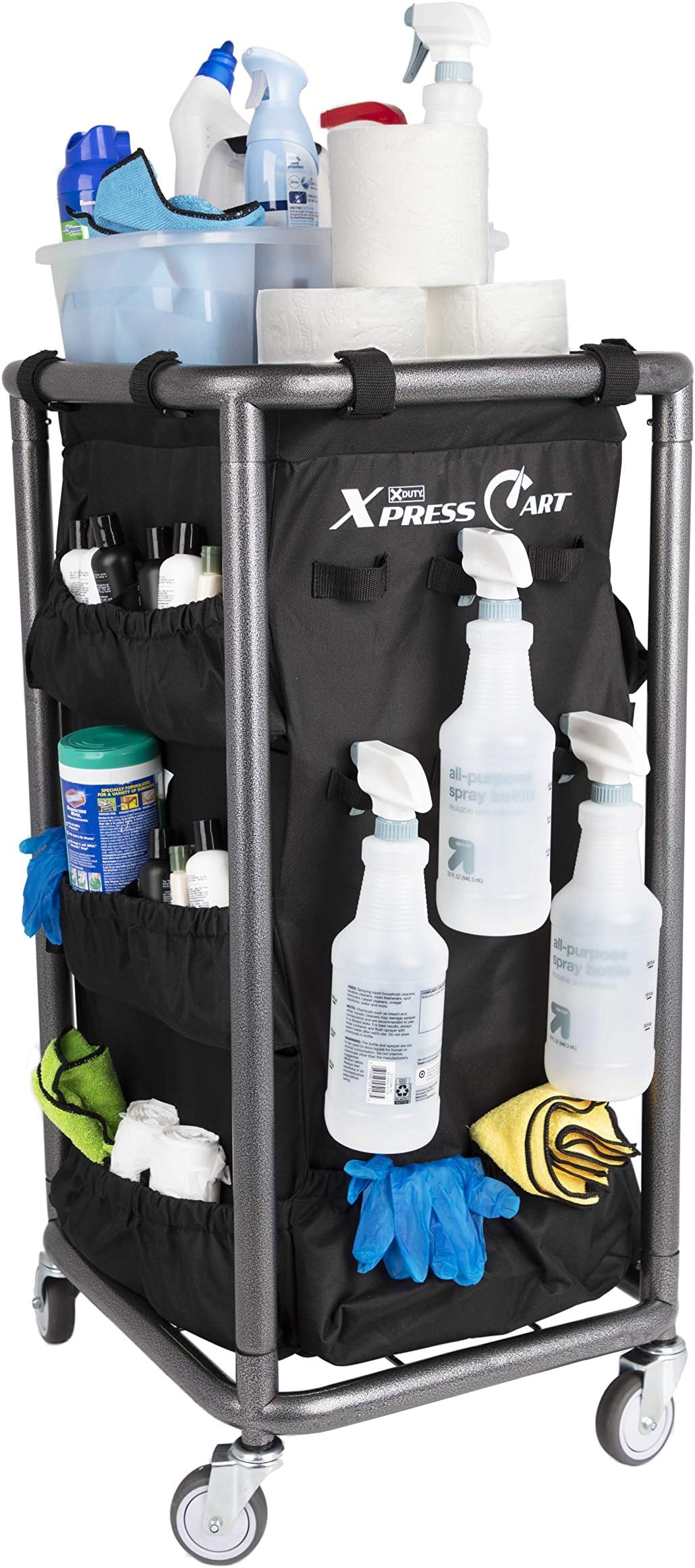 Amazon.com: A Nice Little Cleaning Cart - Rolling Cleaning Cart for ...