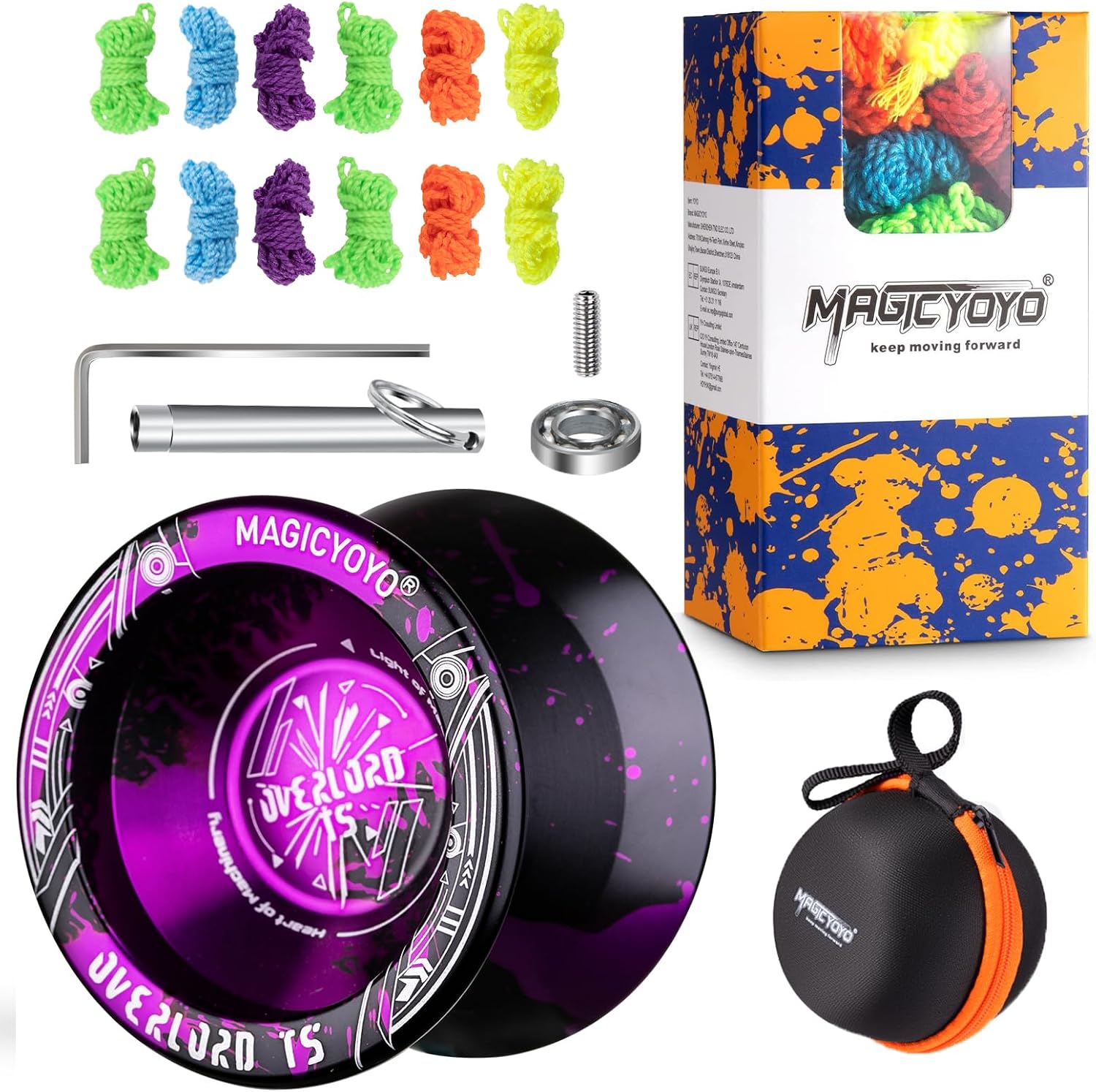 Amazon.com: YOSTAR 50 Yoyo Strings 100% Polyester, Professional ...