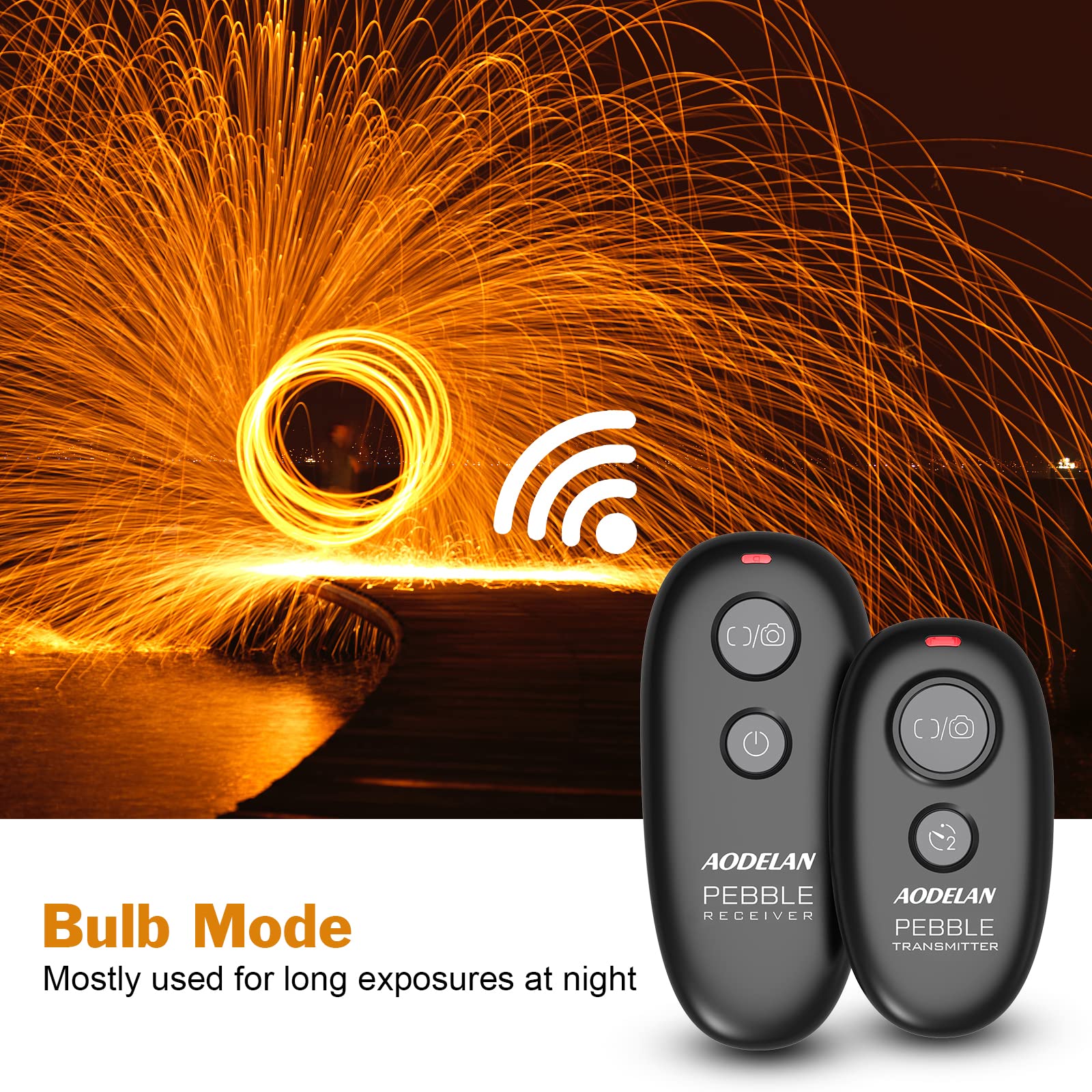 Snapklik.com : Aodelan Wireless Shutter Release Remote Control For Sony A6000 A3000 A6300 A500 ...