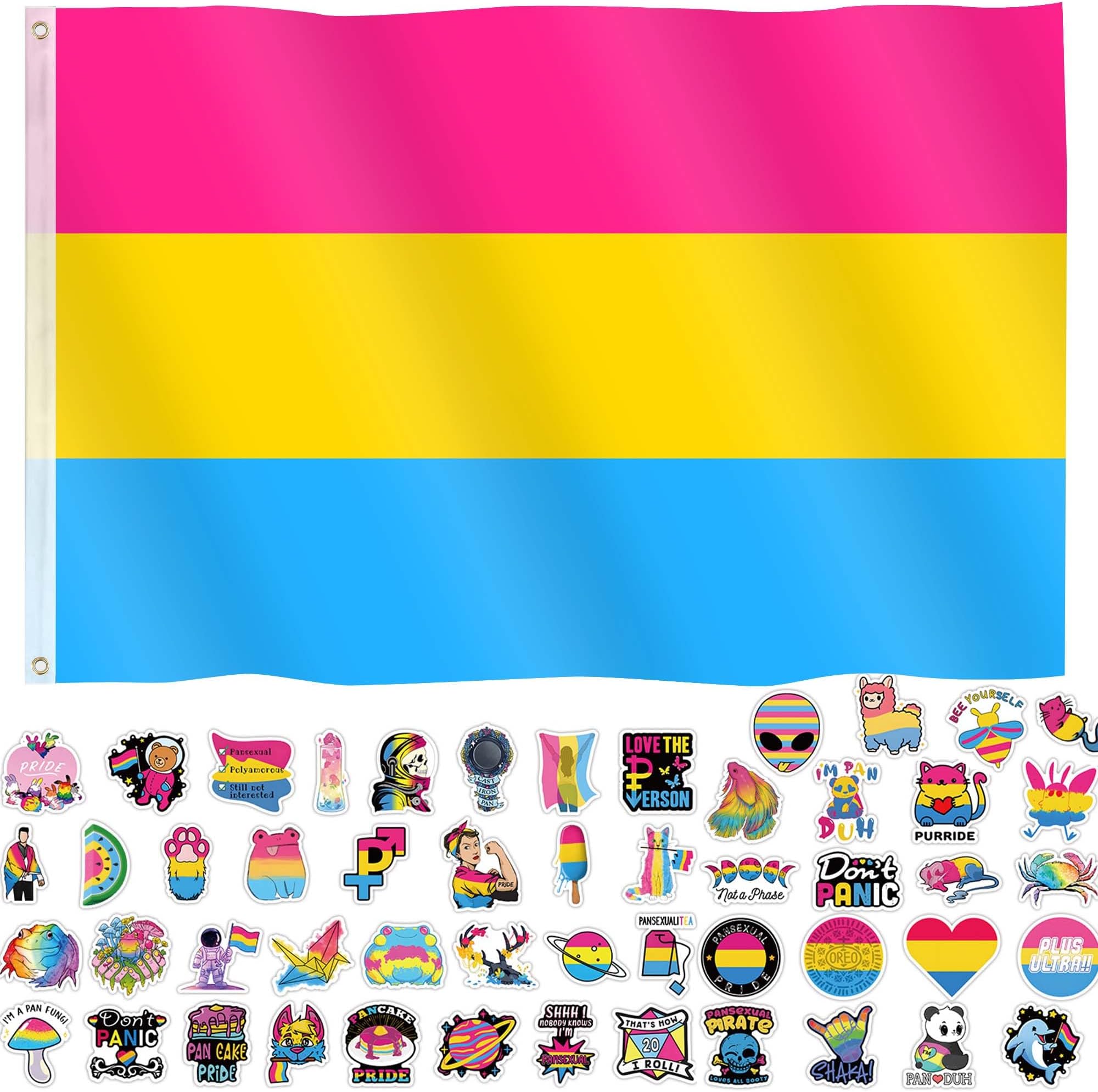 Amazon.com : Pansexual Pride Flag - New Ultrabreeze Series - 3x5ft ...