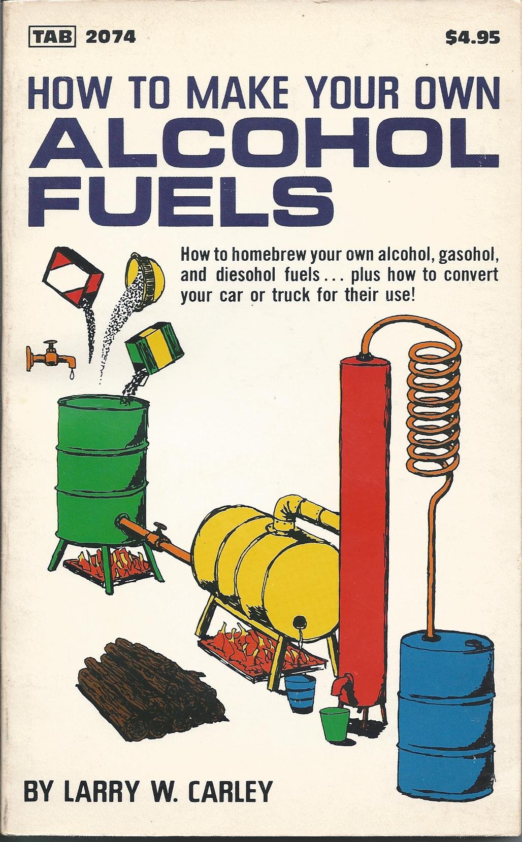 How to Make Your Own Alcohol Fuels: Carley, Larry W: 9780830620746 ...