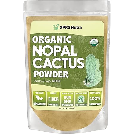 Amazon.com: Maxx Herb Organic Red Nopal Cactus Powder, Prickly Pear ...