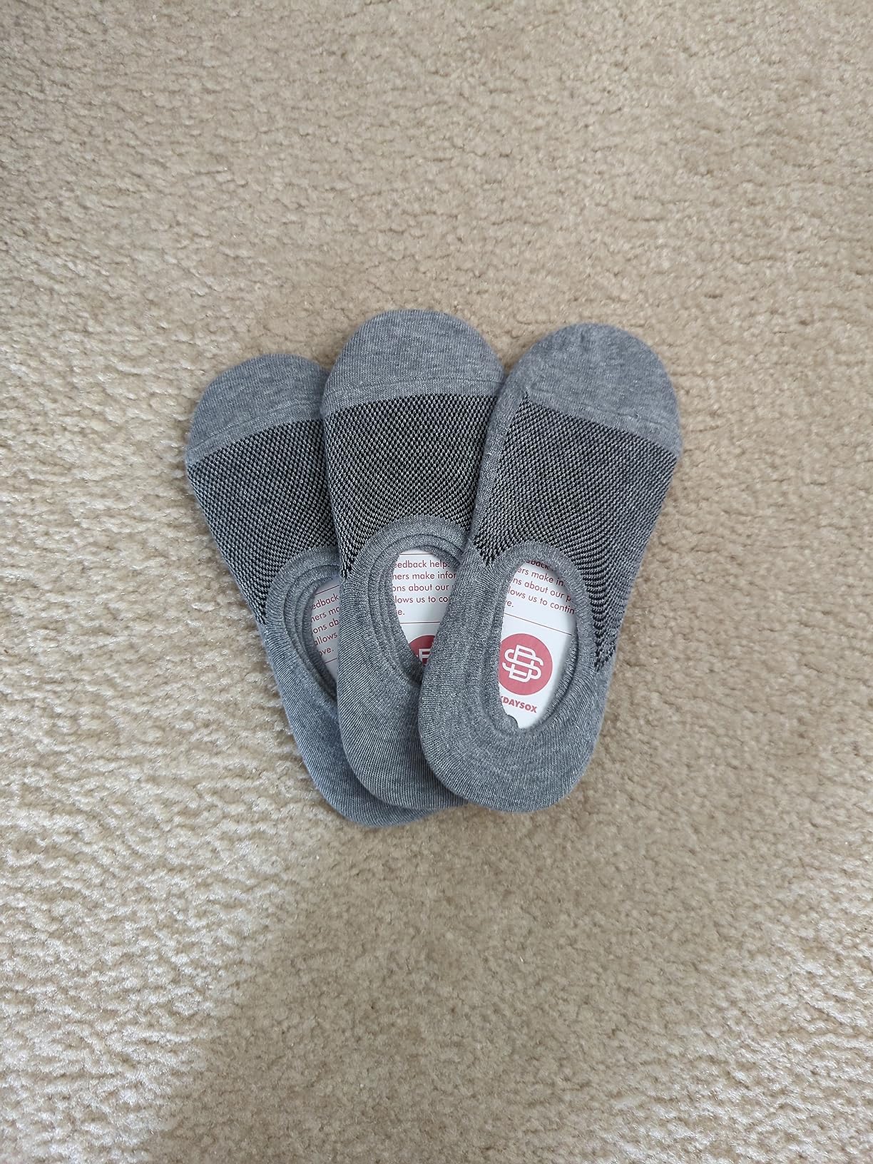 Amazon.com: SIXDAYSOX No Show Socks Men 6/8 Pack Invisible Low Cut ...