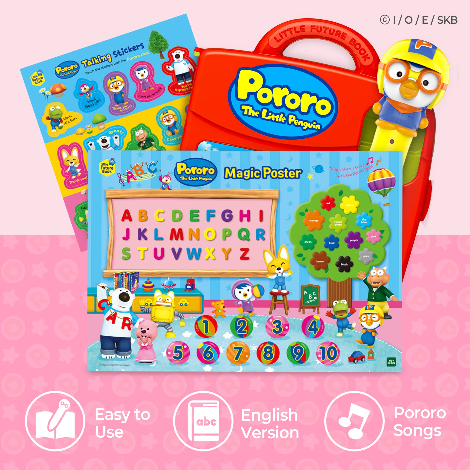 Pororo The Little Penguin Interactive Toys Toddlers Gifts Preschool ...
