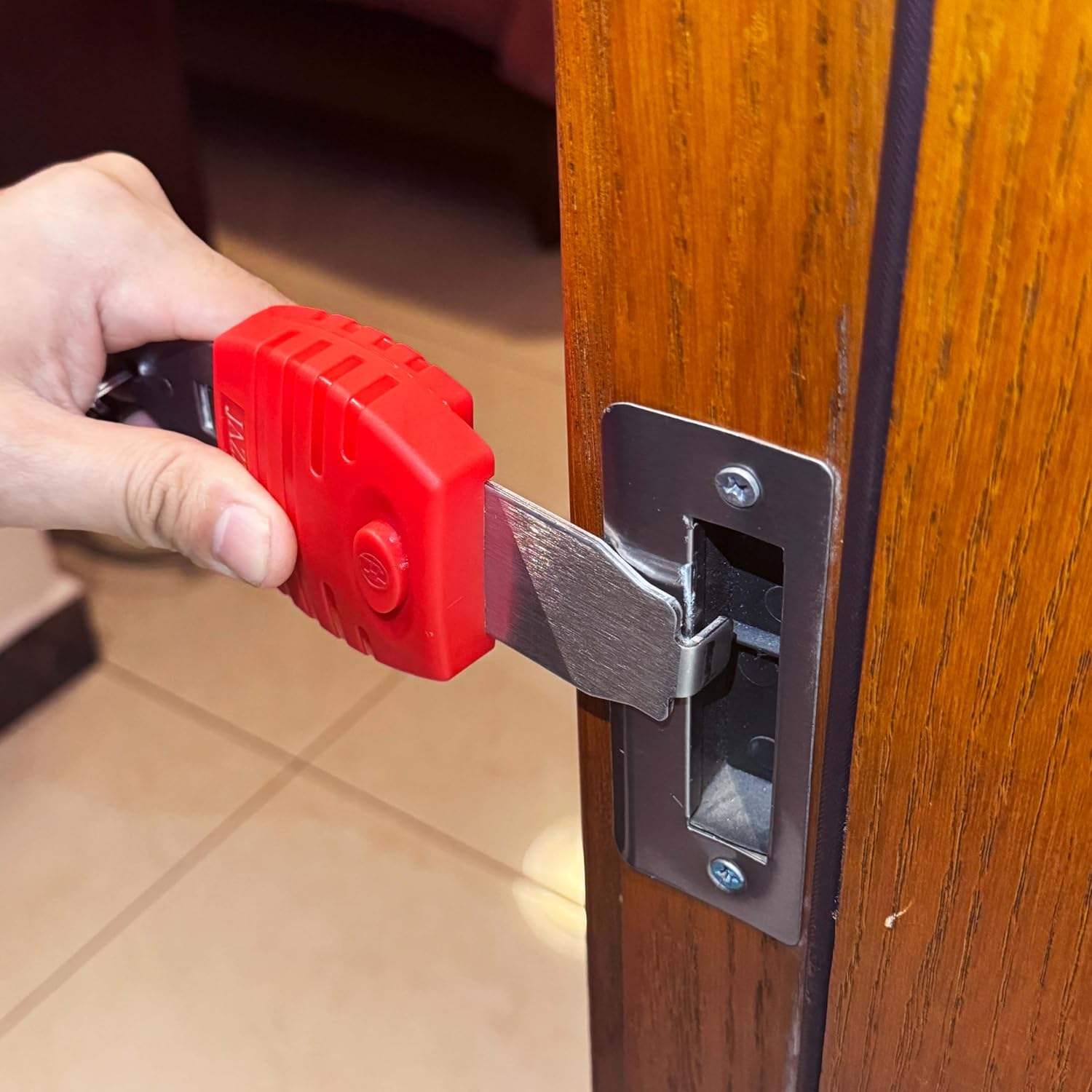 JAZZFISH Travel Door Lock for Hotel Rooms, Portable Door Lock for ...