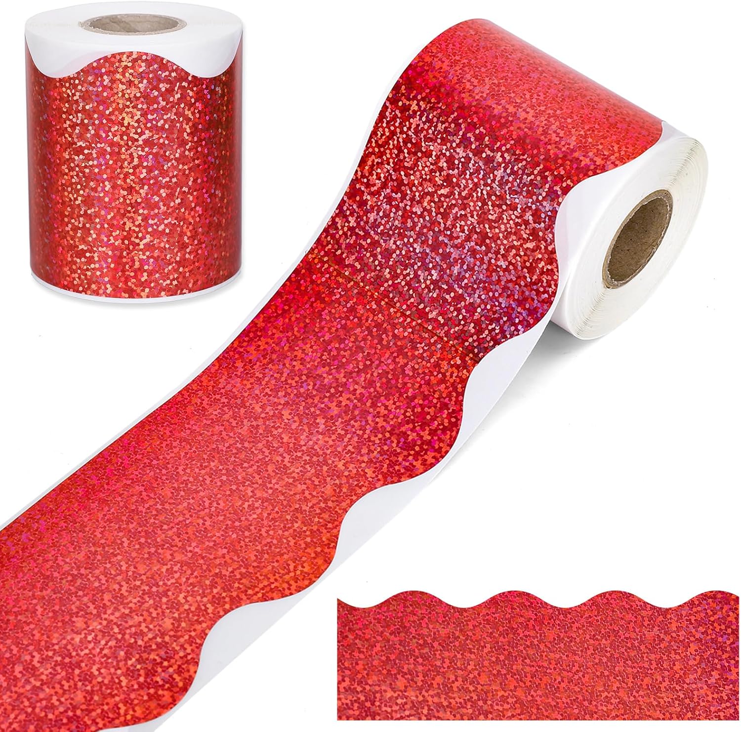 Amazon.com: FYSUIMU 65.6 Ft Valentine's Day Glitter Bulletin Board ...