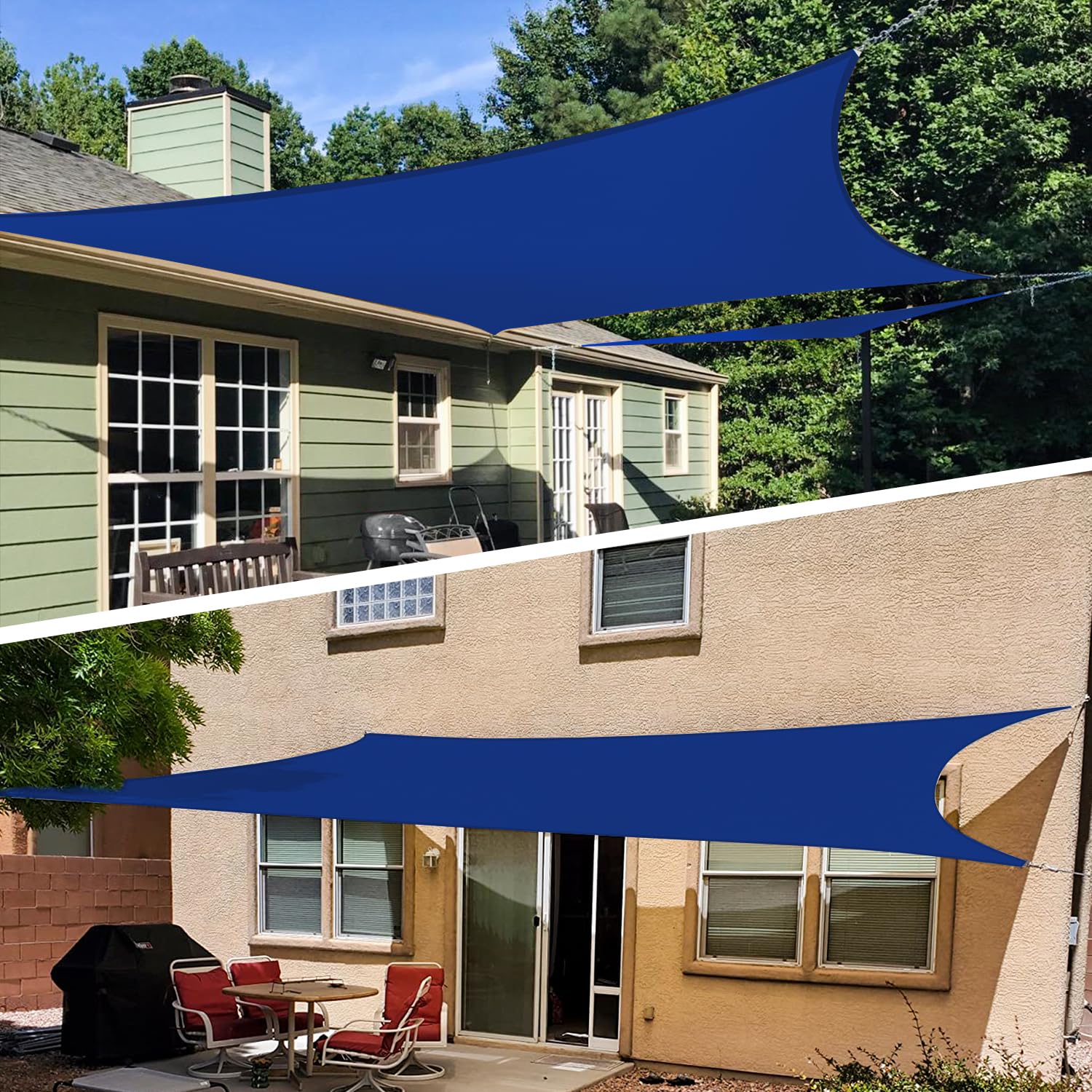 Snapklik.com : TANG Sunshdes Depot 10 X 10 Sun Shade Sail Square Canopy ...