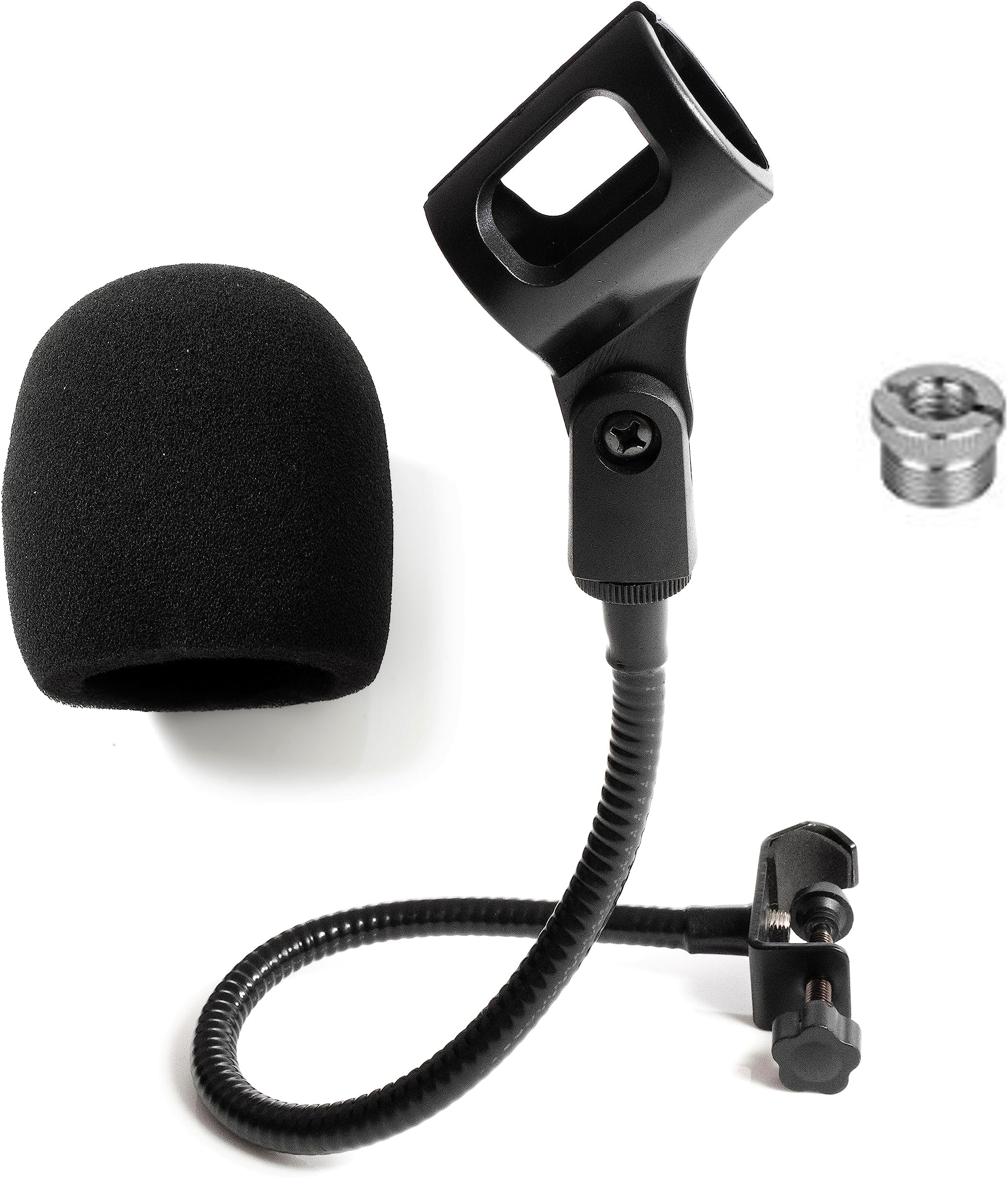 Amazon.com: Useful Additions Flexible Gooseneck DJ Microphone Stand ...