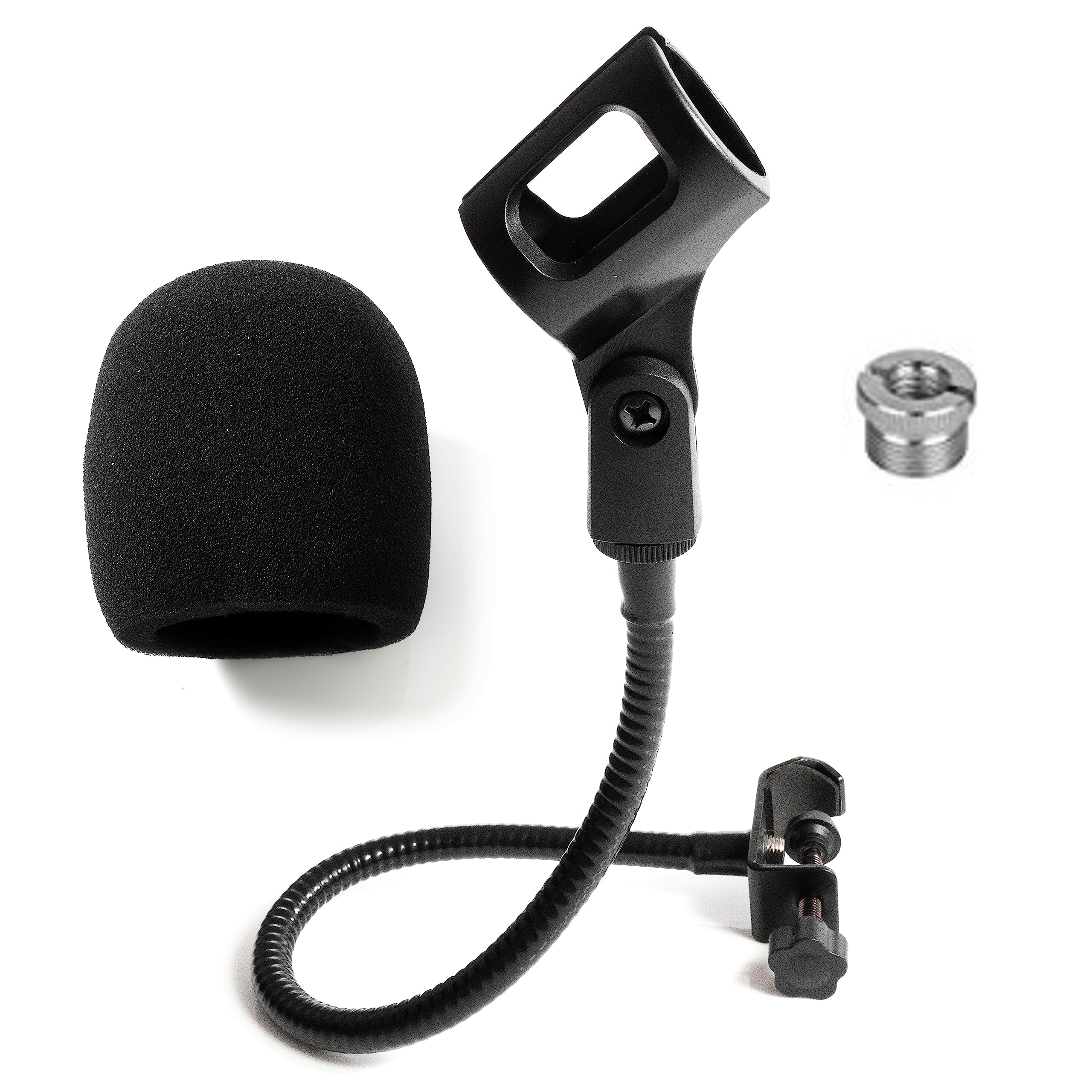 Amazon.com: Useful Additions Flexible Gooseneck DJ Microphone Stand ...