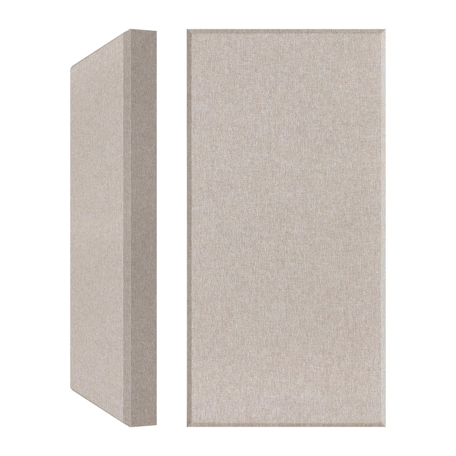 23.62" X 11.81" Fiberglass Wall Panel, 2 Pack Acoustic Panels ...