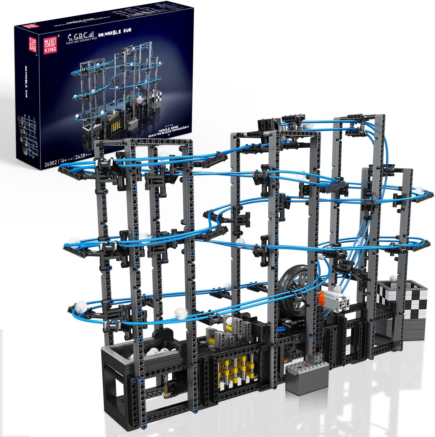 Amazon.com: Mould King Ball Factory Contraption Building Blocks with ...