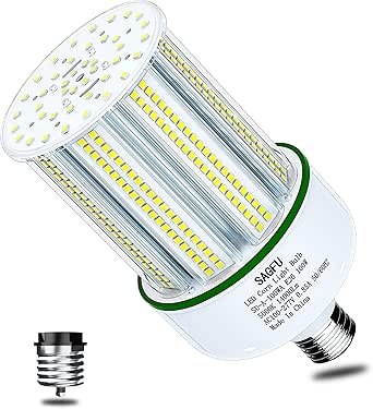 SAGFU 100W LED Corn COB Light Bulb,LED Corn Bulb 5000K Daylight White,1 ...