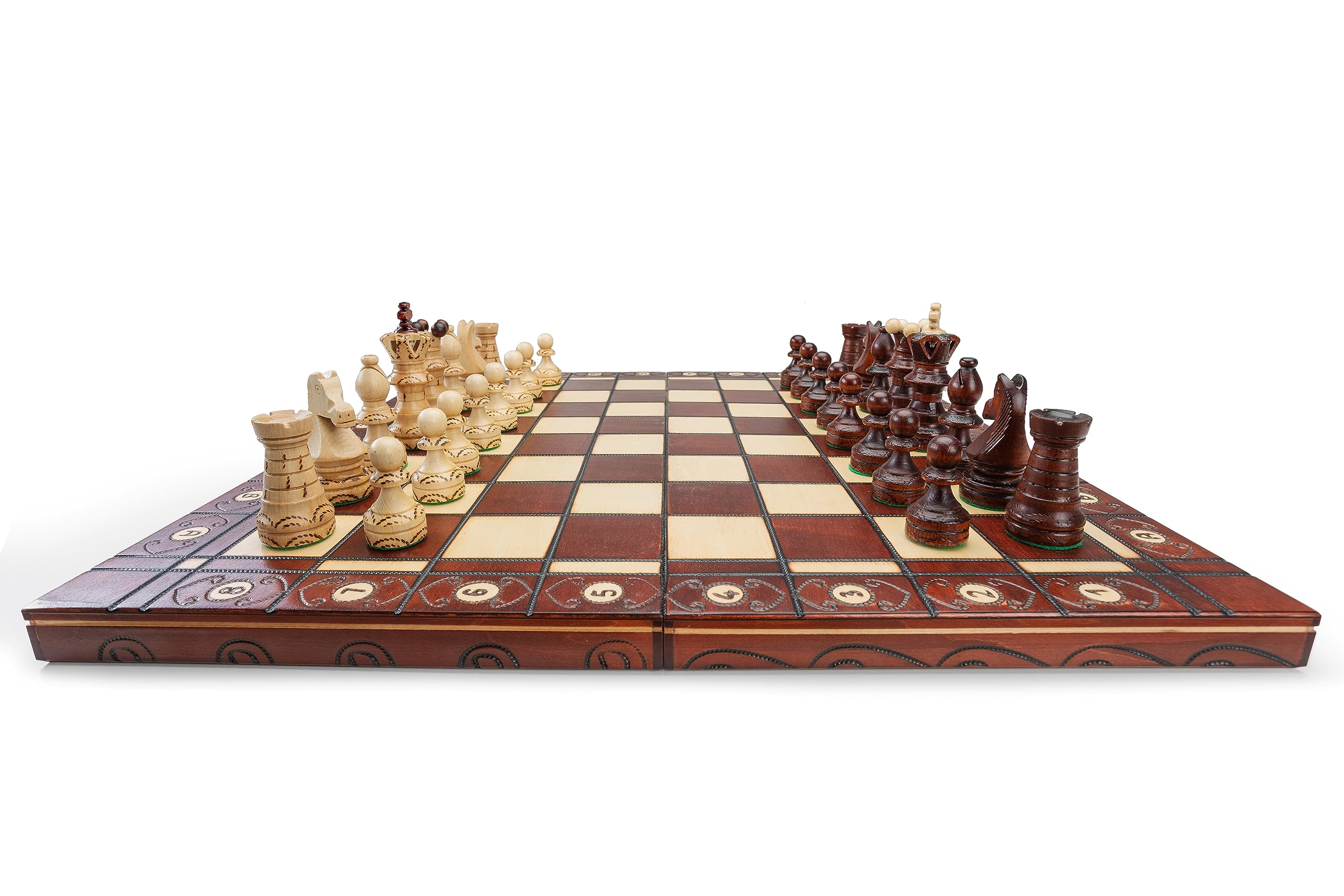 Prime Chess Exclusive Ambassador 54cm 21in Hand Crafted Wooden Chess ...