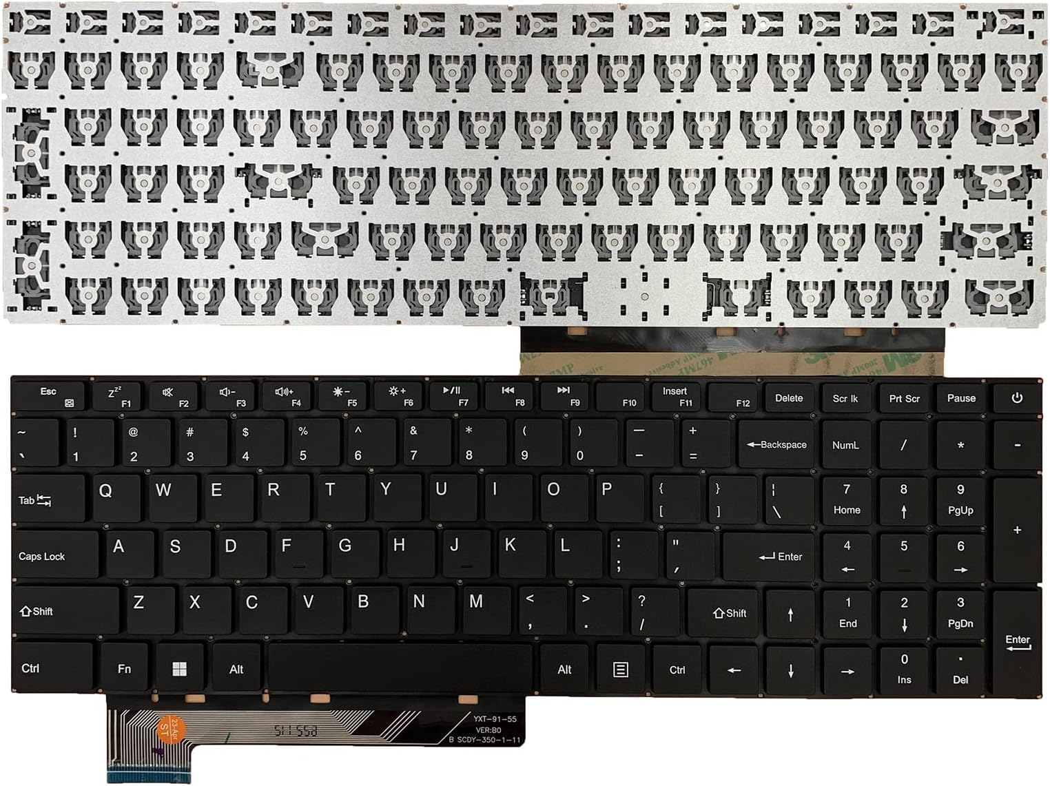 Amazon.com: Siakoocty Laptop Replacement US Layout Keyboard for Gateway ...