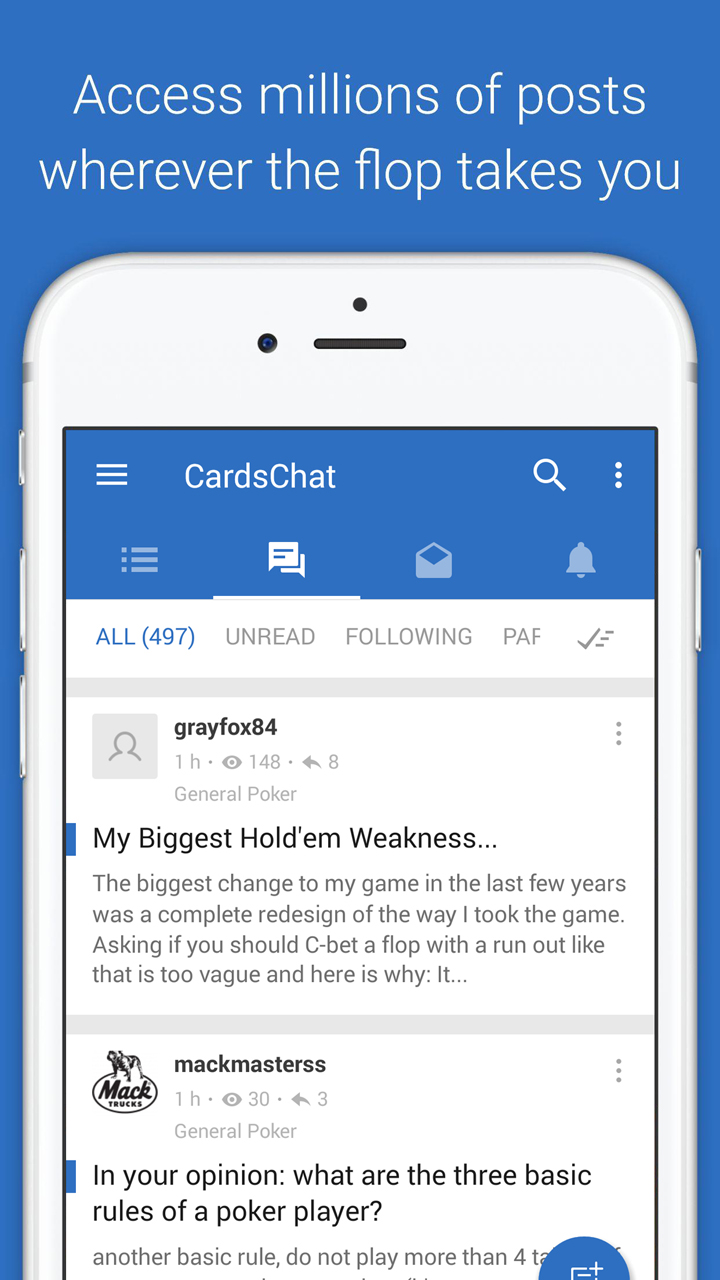 CardsChat Poker Forum - App on Amazon Appstore