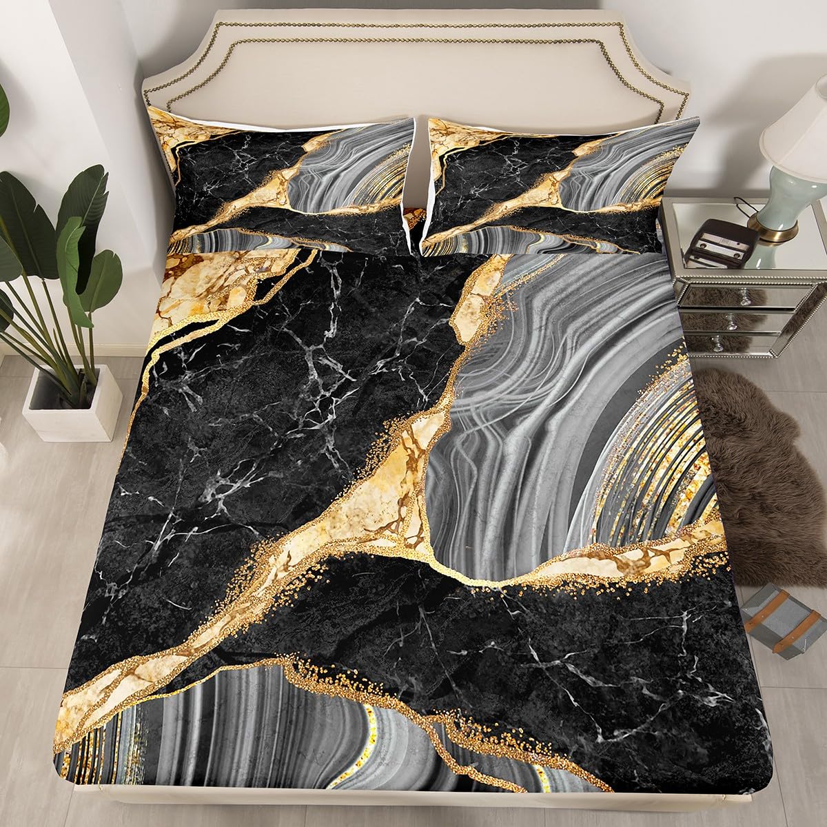 Modern Bed Sheet Design Texture Floral Wallpaper Texture Seamless