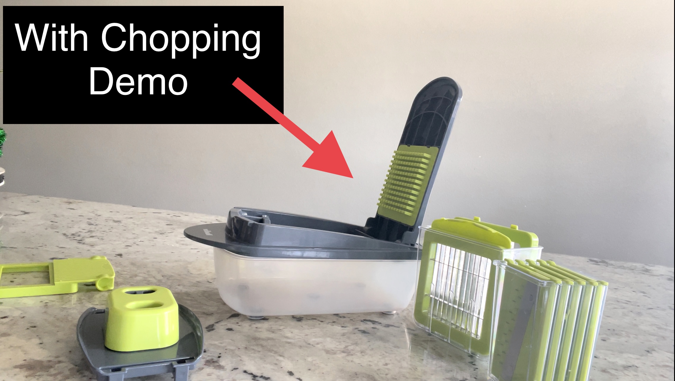 Watch Vegetable Chopper Review with Chopping Demonstration on Amazon Live