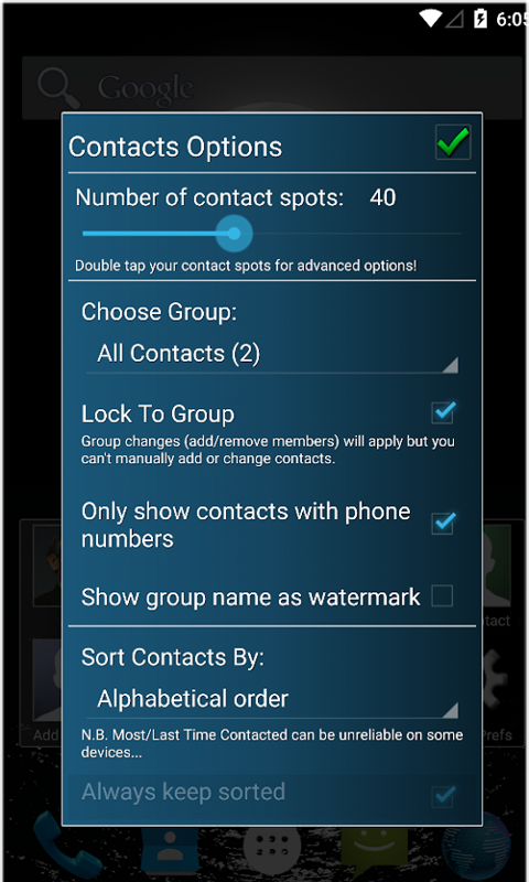Mad Contacts Widget (Free):Amazon.com:Appstore for Android