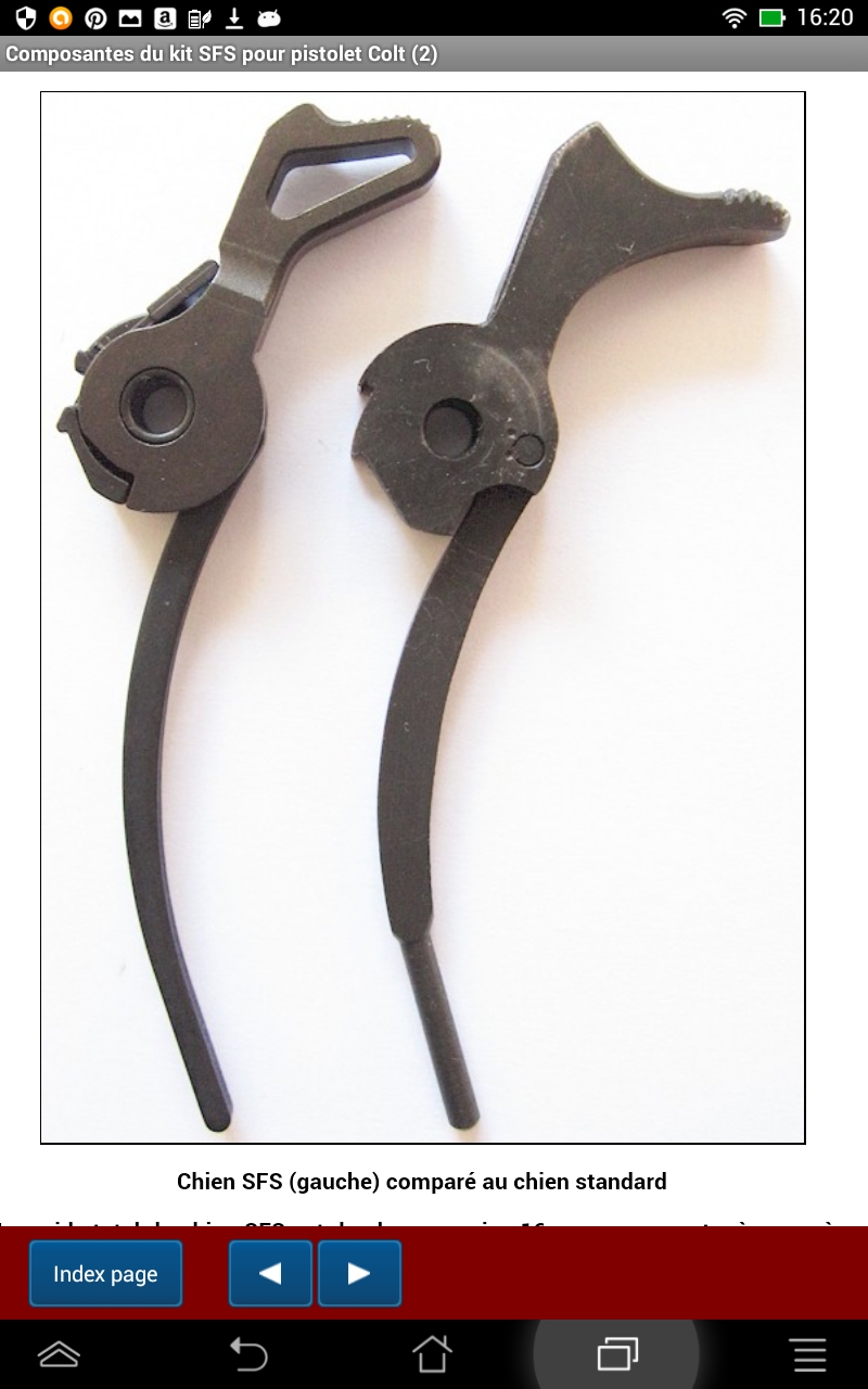 Kit SFS pour pistolets Colt Government expliqué-Amazonアプリストアのアプリ