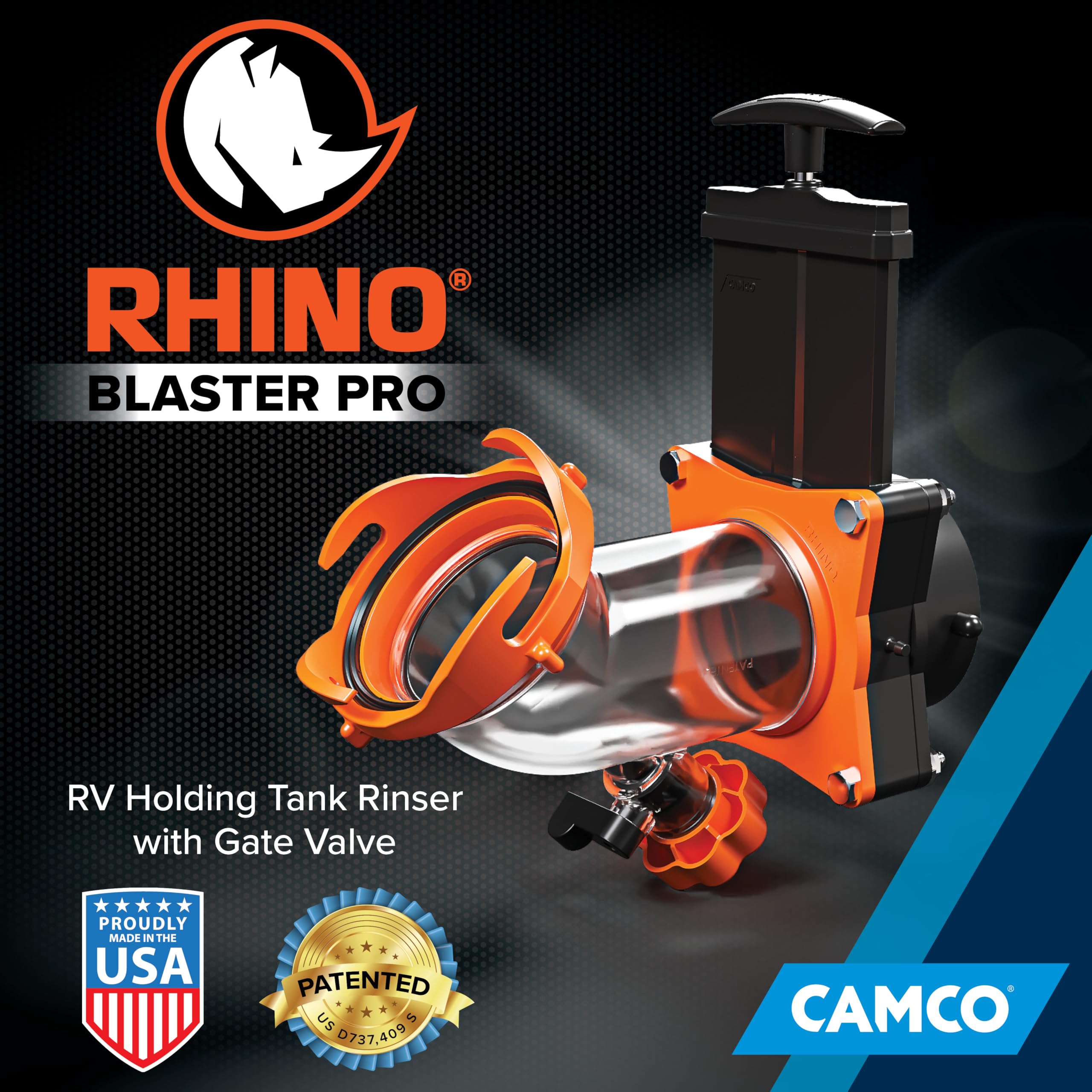 Snapklik.com : Camco Rhino Blaster RV Tank Rinser
