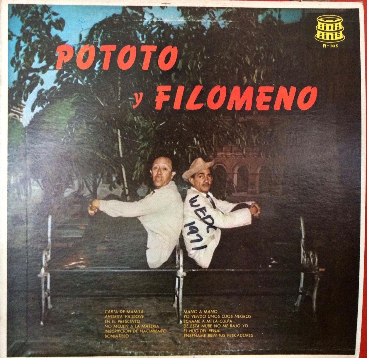 Pototo y Filmeno - Pototo Y Filomeno - Orquesta "Melodias Del 40" Y Su ...