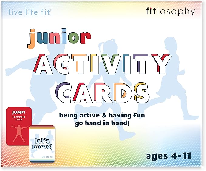Amazon Fitlosophy FAC 24414 Physical Activity Games For Kids Card amazon-fitlosophy-fac-24414-physical-activity-games-for-kids-card