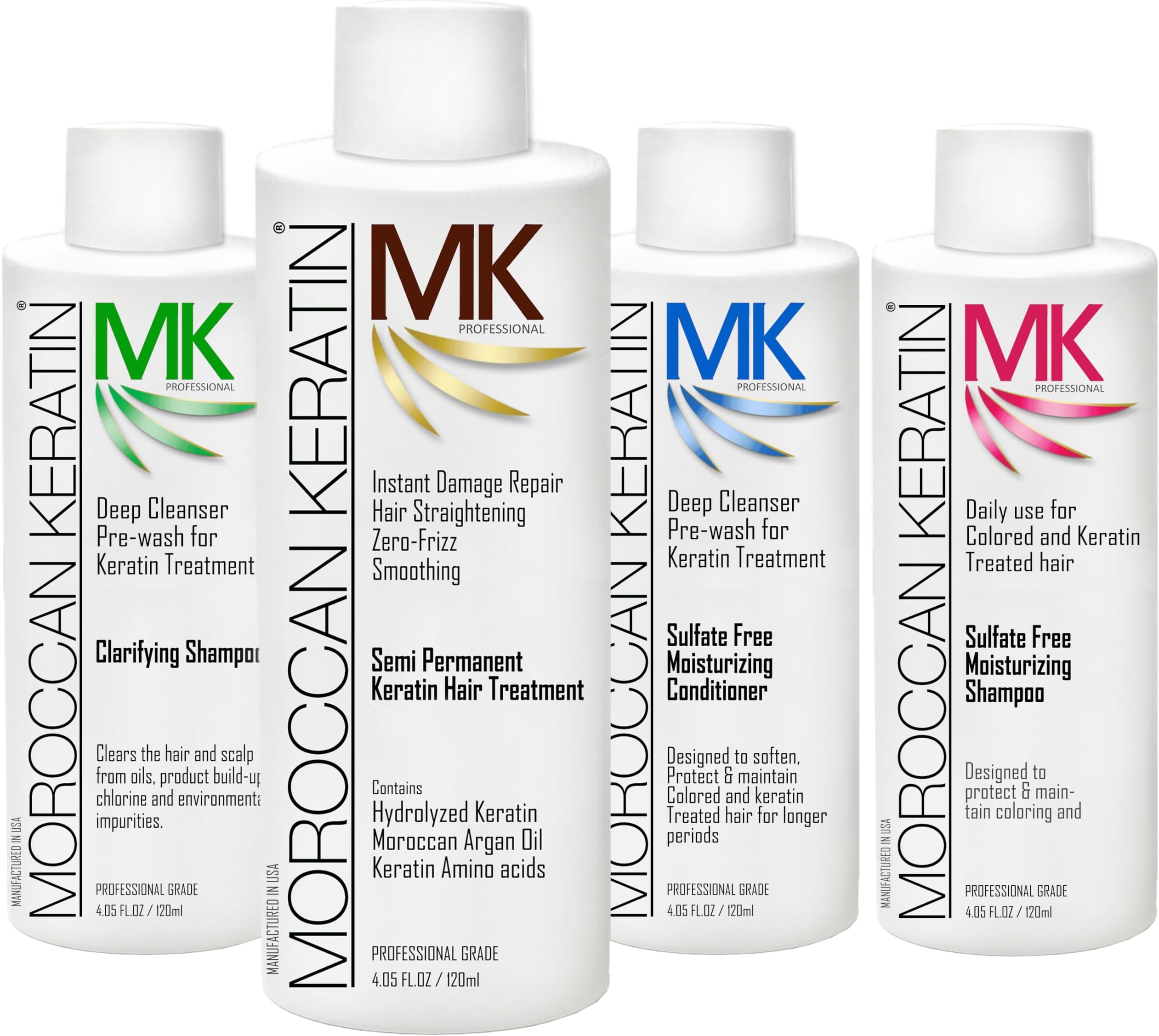 Amazon.com : KERATIN RESEARCH Brazilian Keratin Hair Blowout Treatment ...