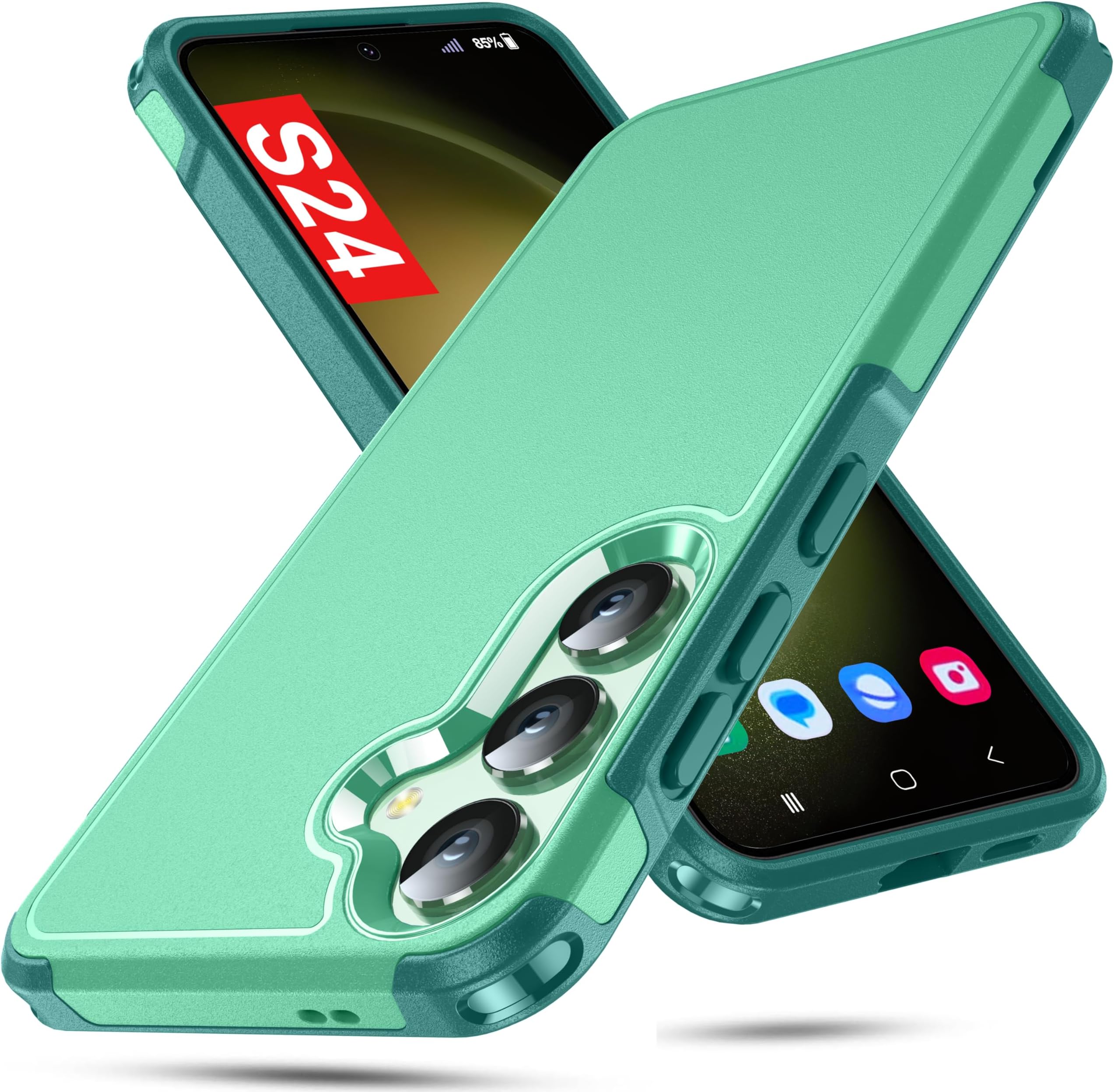 Amazon.com: Crave Dual Guard for Samsung Galaxy S24 Case, Shockproof ...