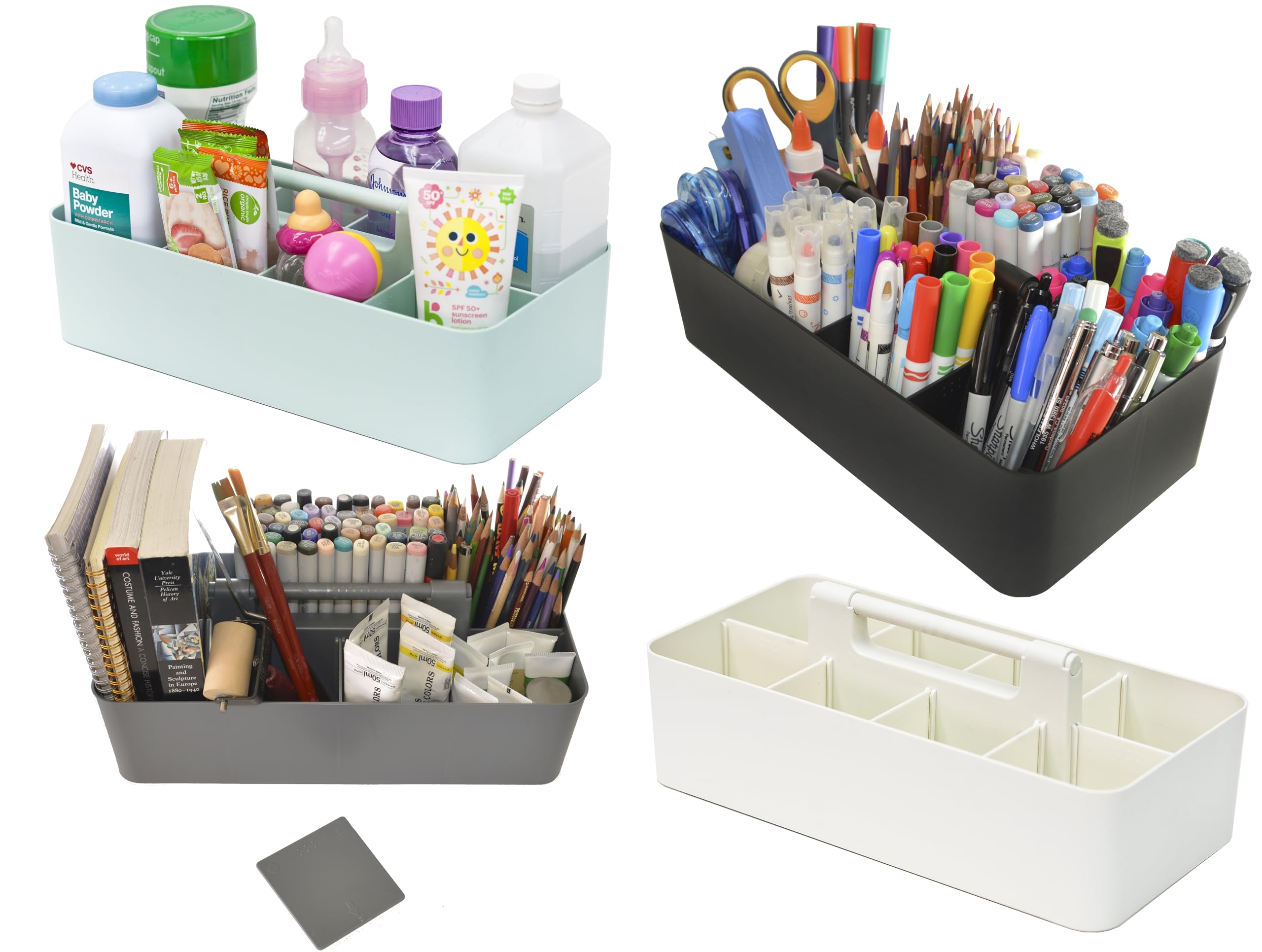 Amazon.com: Enjoy Organizer Portable Caddy Organizer - Stackable ...