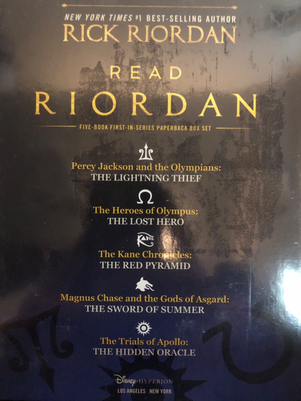 Amazon.com: Read Riordan: Five-Book First-in-Series Paperback Box Set ...